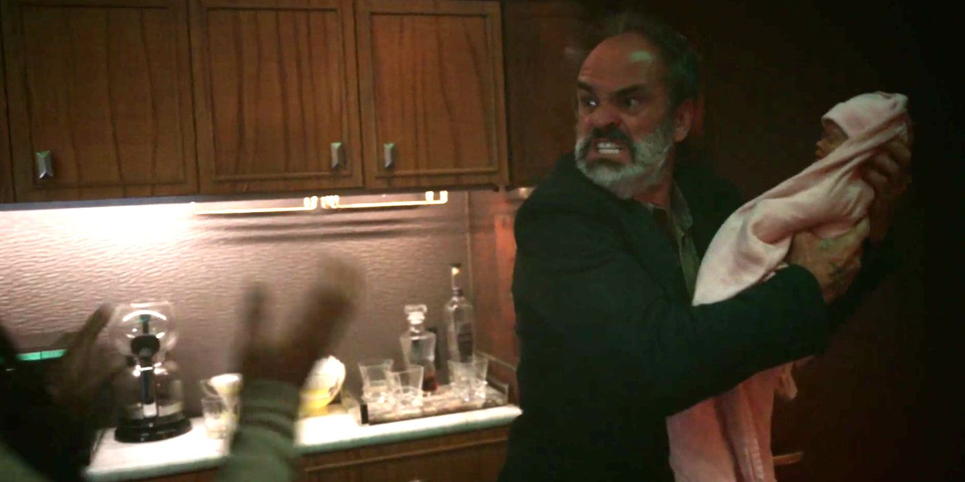 Snowpiercer: Pike Threatens Layton's Baby [Exclusive Clip]