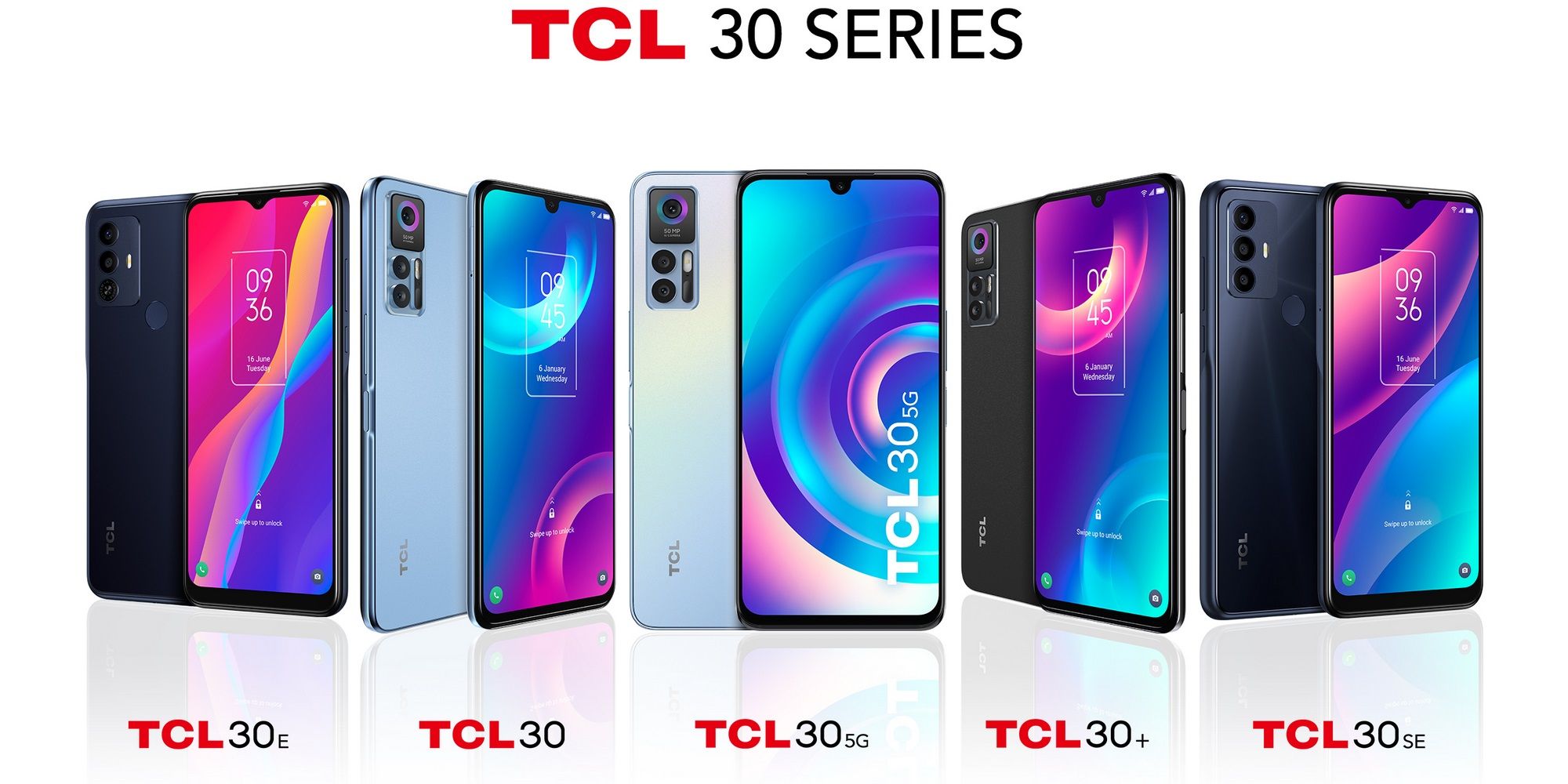 TCL 30 Series Phones Arrive With 50MP Cameras On A Budget