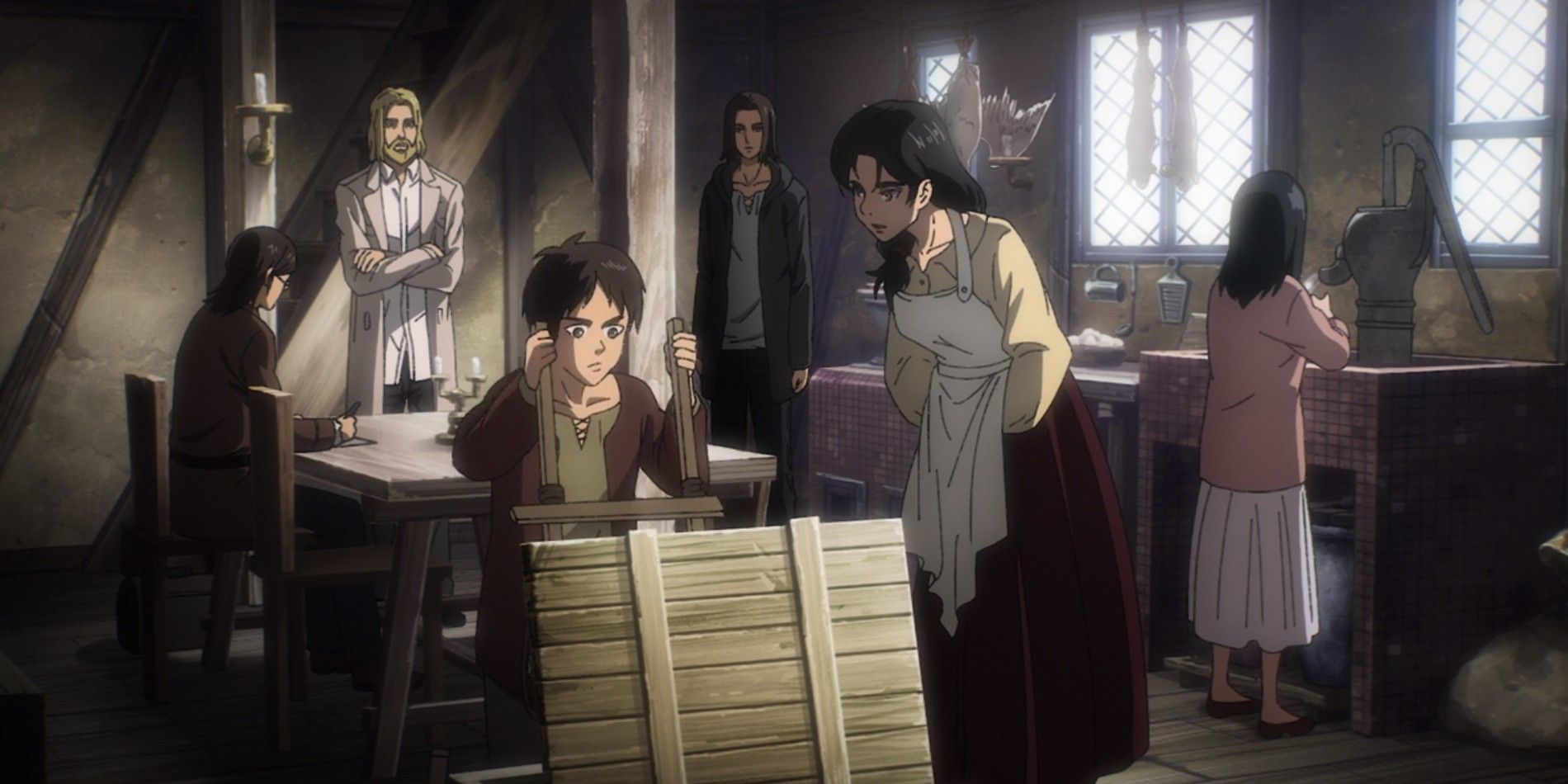Every Grisha Memory Eren & Zeke Visit In Attack On Titan Episode 79