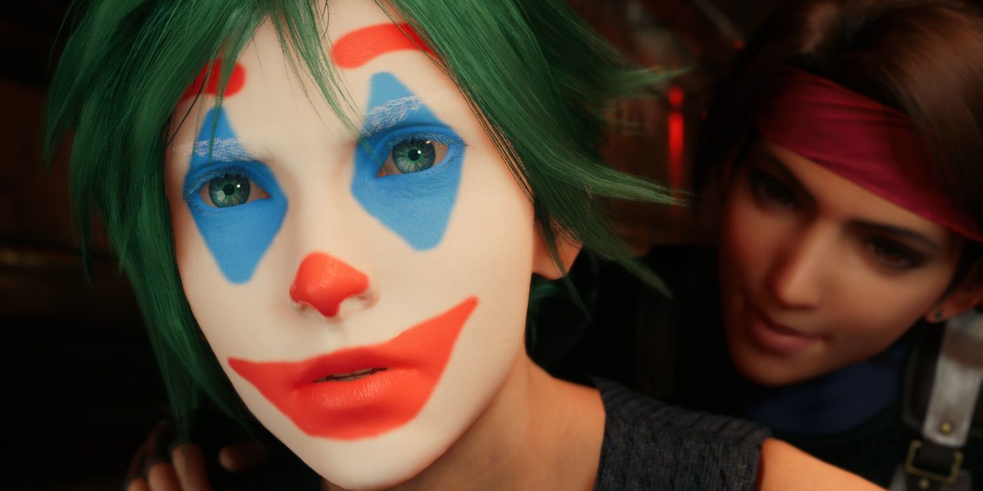FF7 Remake Mod Transforms Cloud Into Joaquin Phoenix's Joker