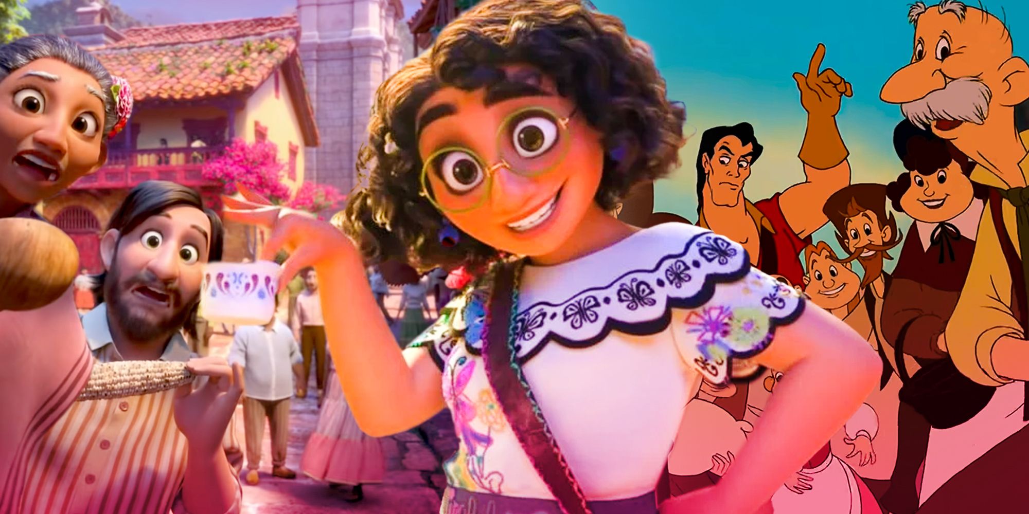 Encanto's Family Madrigal Song Inspired by Beauty & the Beast Opening