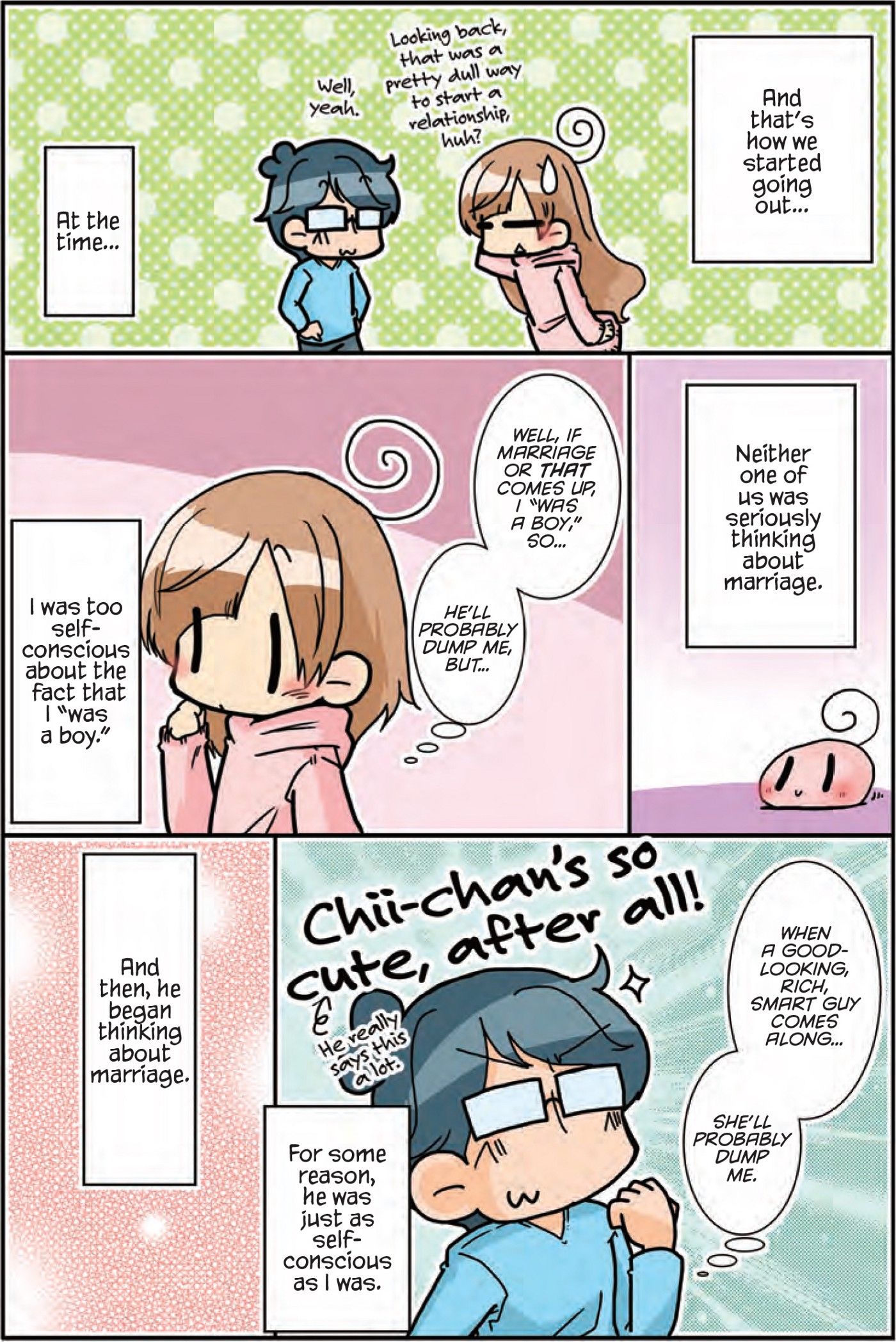 Manga Fans Looking For Adorable Trans Romance Need The Bride Was a Boy