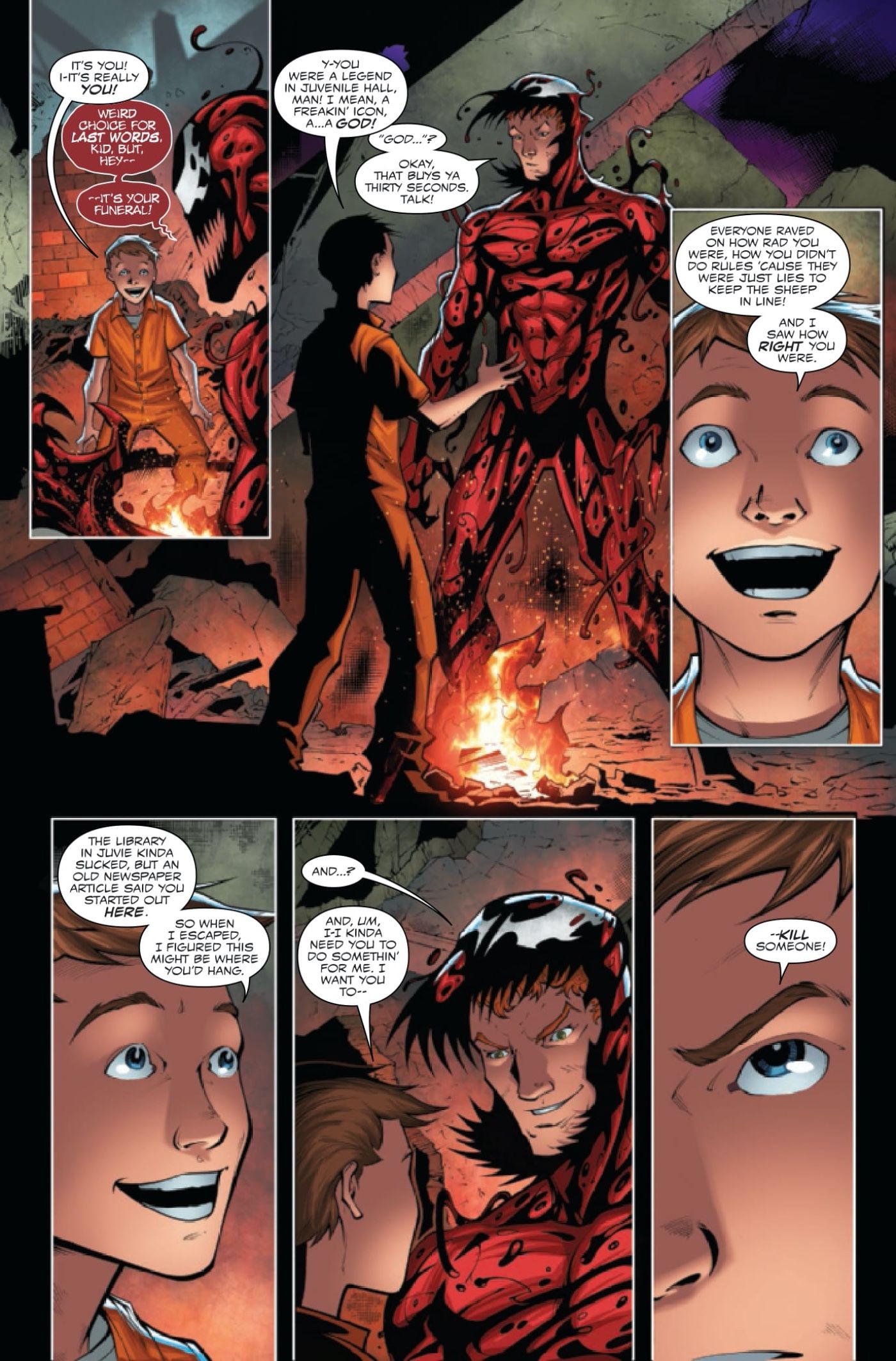 Carnage's Serial Killer Apprentice Proves He's Most Dangerous As An Idea