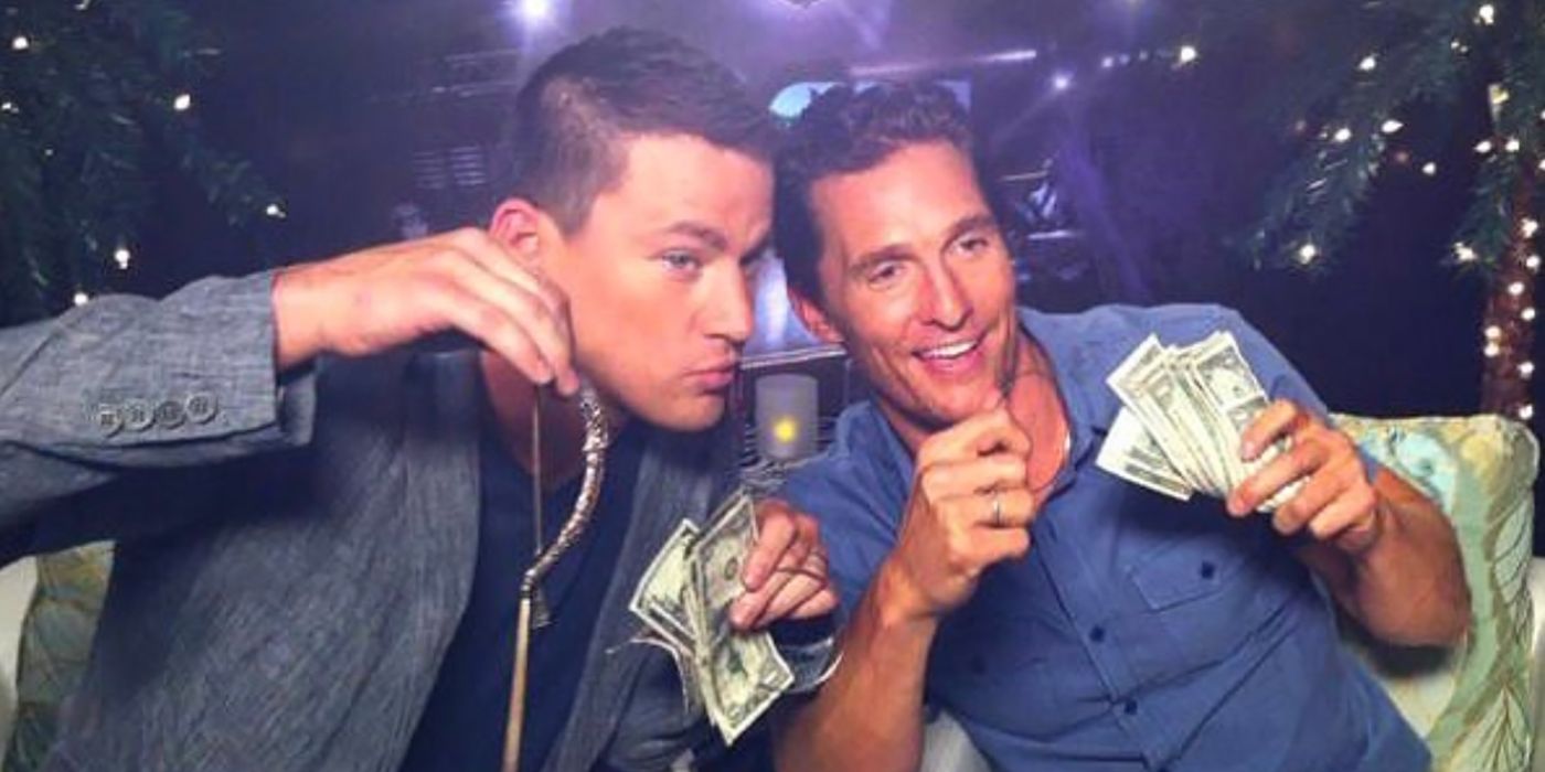 Matthew McConaughey Campaigns For Magic Mike 3 Role With Throwback Photo