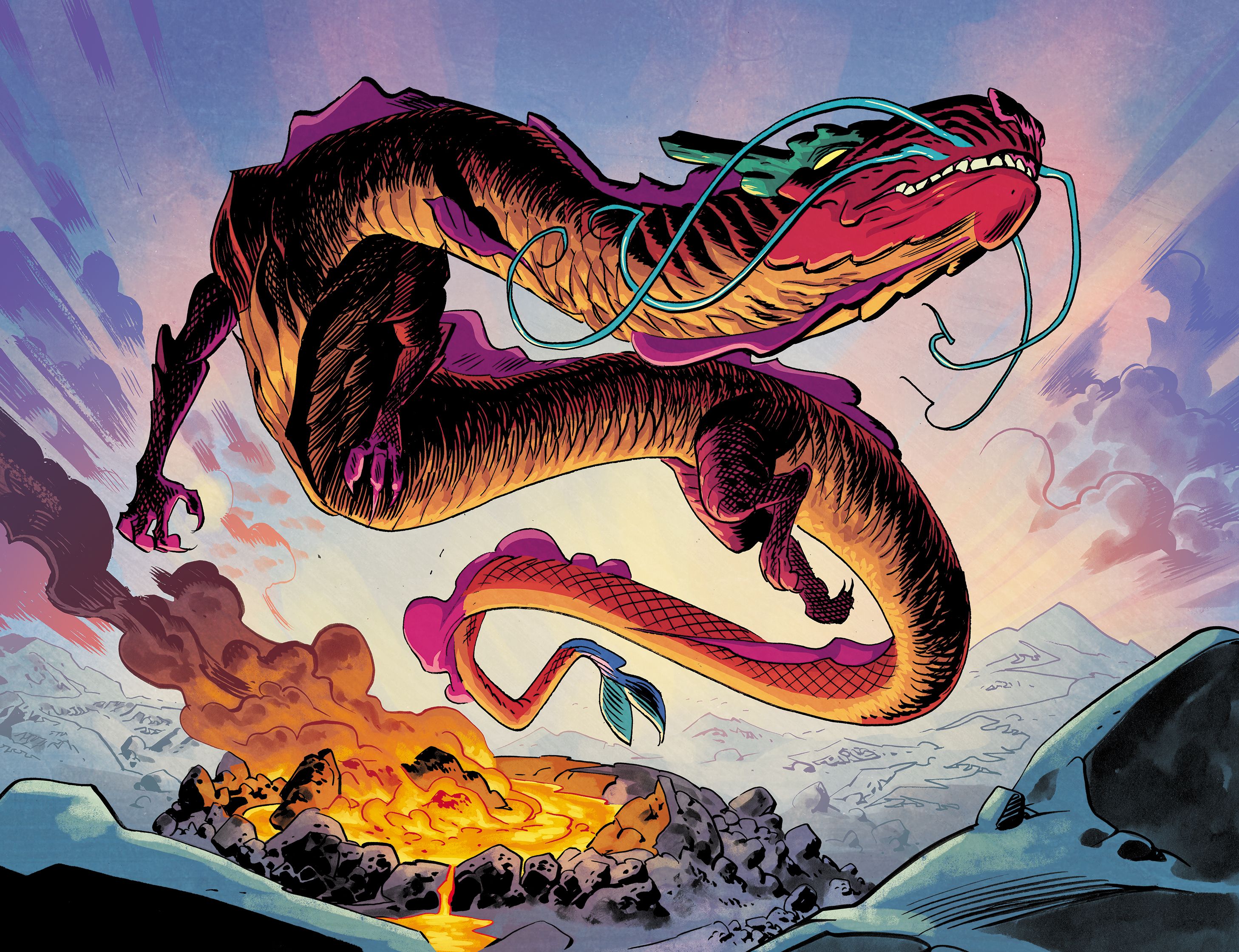 Exclusive: Fire Power #19 by Robert Kirkman and Chris Samnee First Look