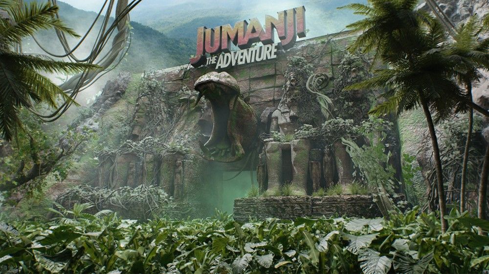 Jumanji-Themed Amusement Park Rides Announced: First Image Released