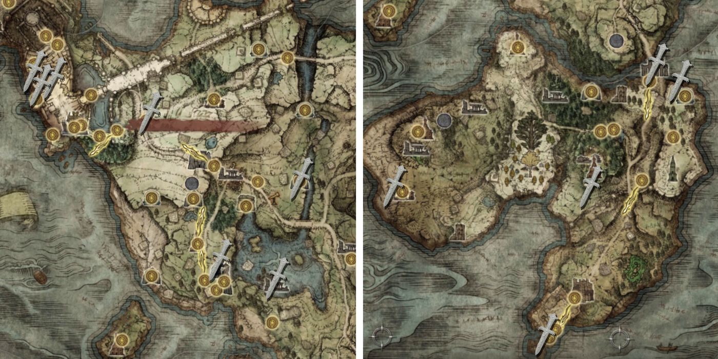 Elden Ring: All Limgrave Stonesword Key Locations