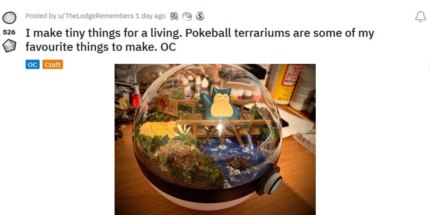 Tiny Pokémon Terrariums Depict Paradise In A Poké Ball