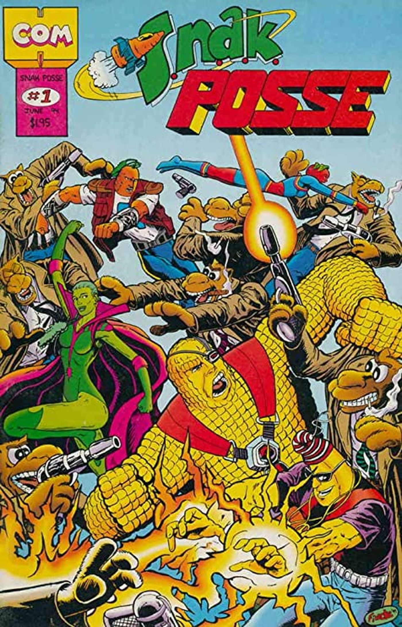 The Most Extreme Comic Team of the '90s Was Basically a D.A.R.E. PSA