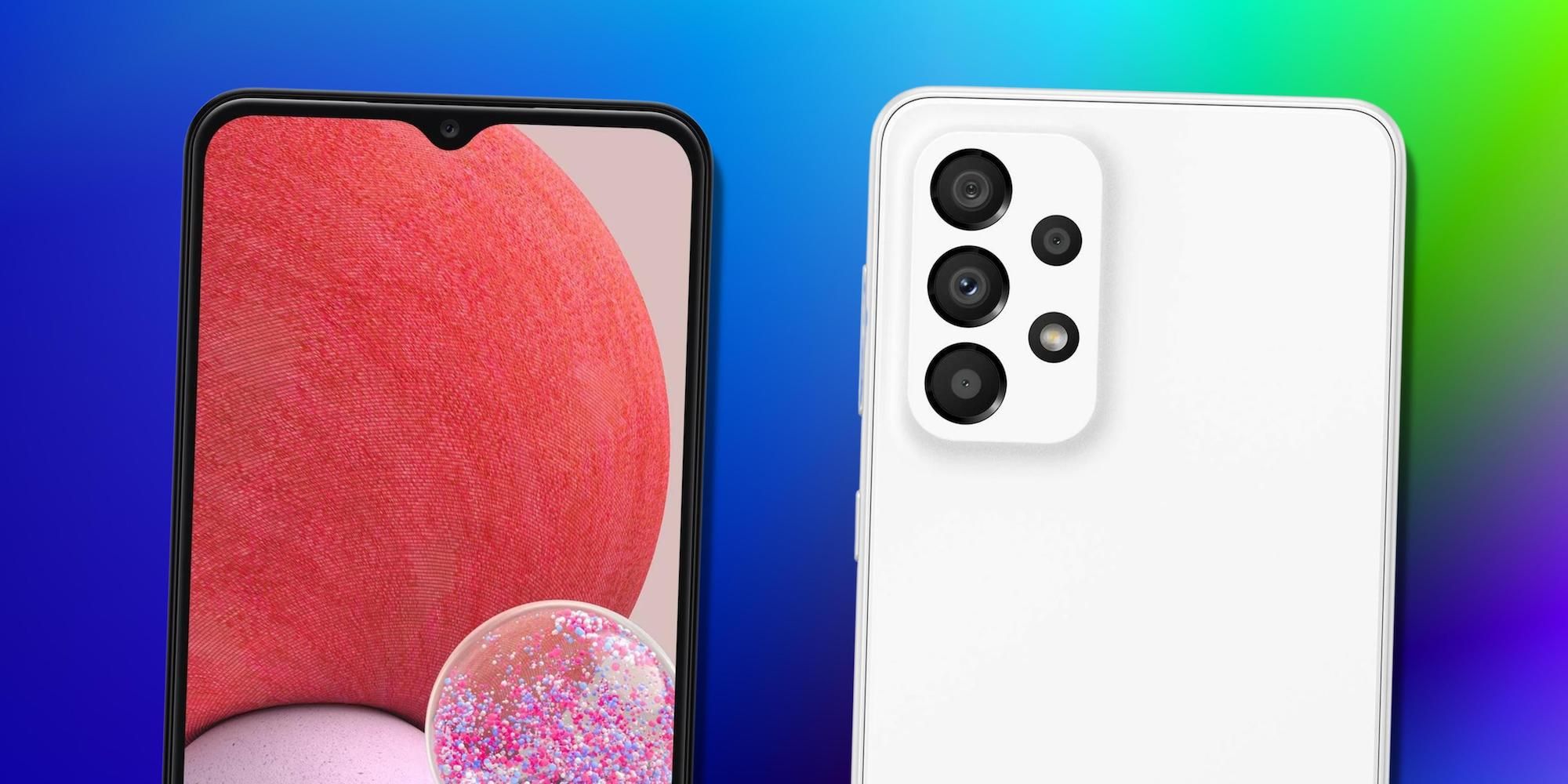 Samsung's Galaxy A13 & A33 Renders Leaked, But They Look The Same