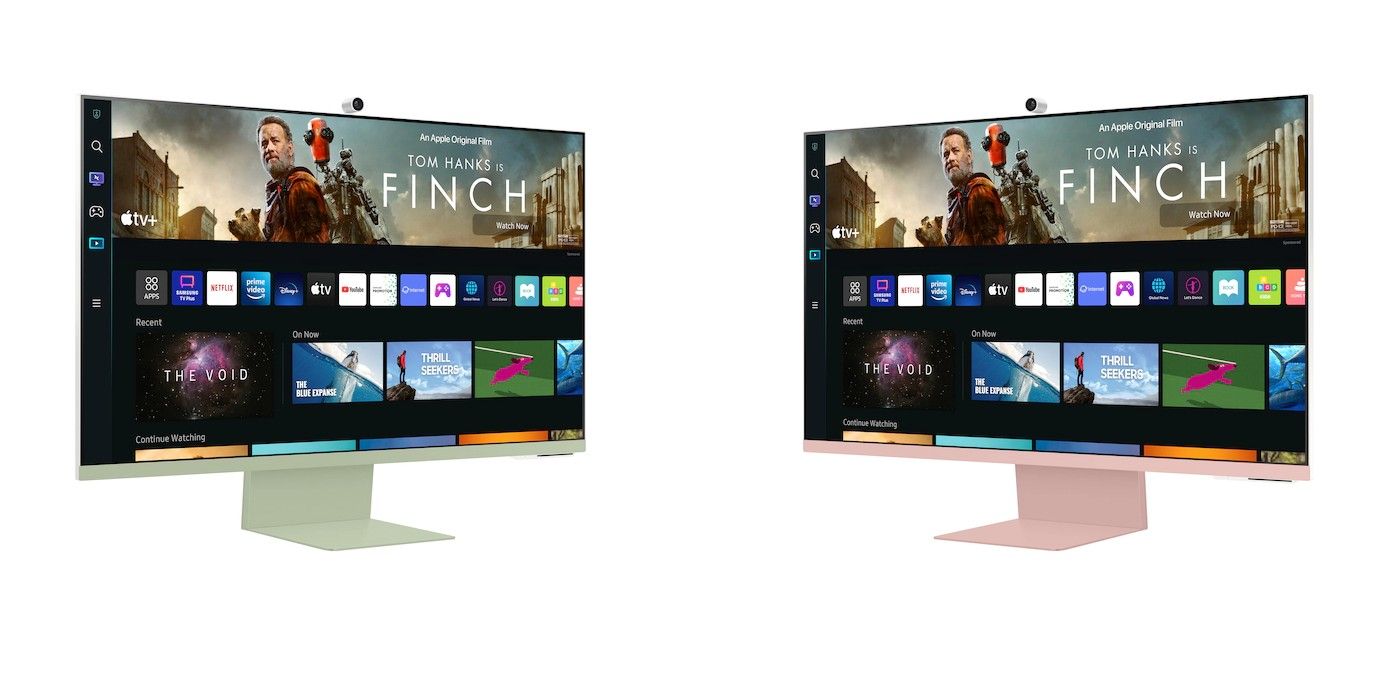 The Samsung M8 4K Smart Monitor’s Colors Are Giving Off iMac Vibes