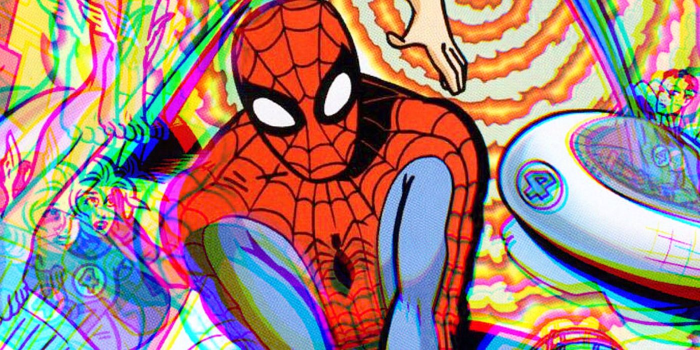 Experience Classic Marvel Art in a Brand New Way in Trippy Fan Project