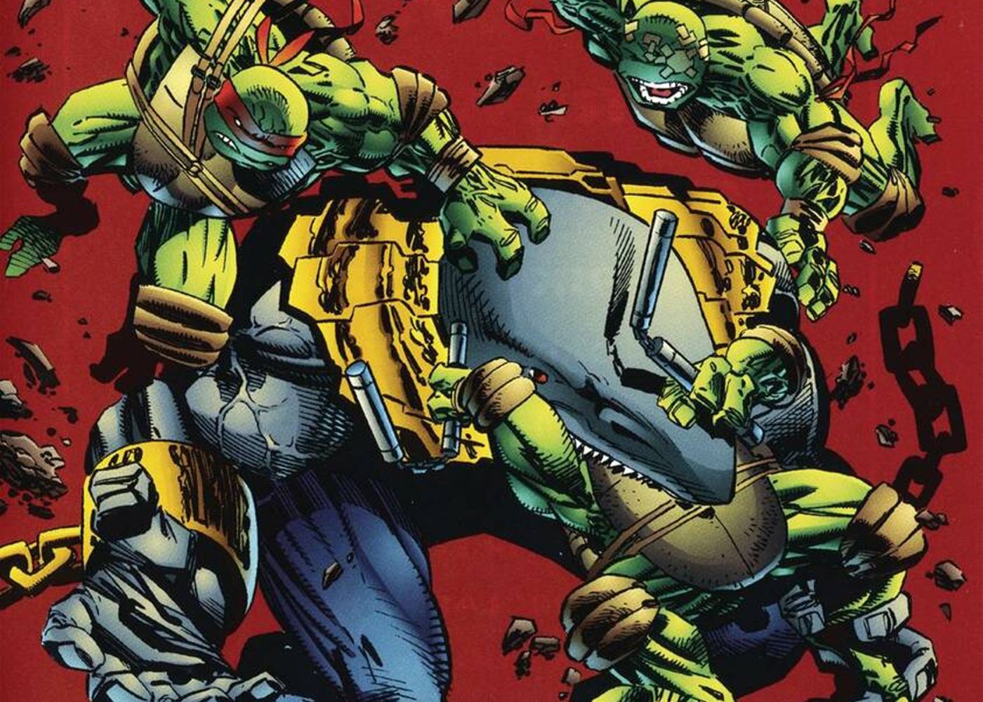 The TMNT's Goriest Comic Absolutely Mutilated the Turtles