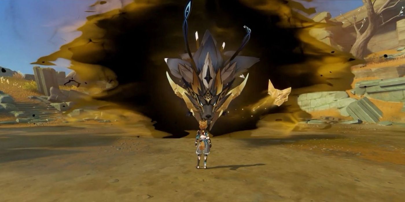 Genshin Impact's Golden Wolflord Boss Has An Invulnerability Glitch