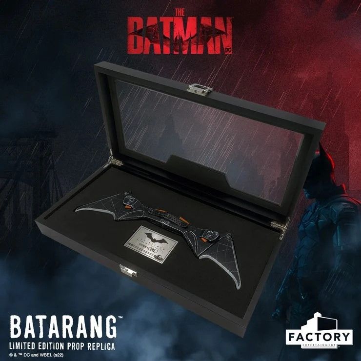The Batman's Batarang Gets Incredibly Detailed Replica