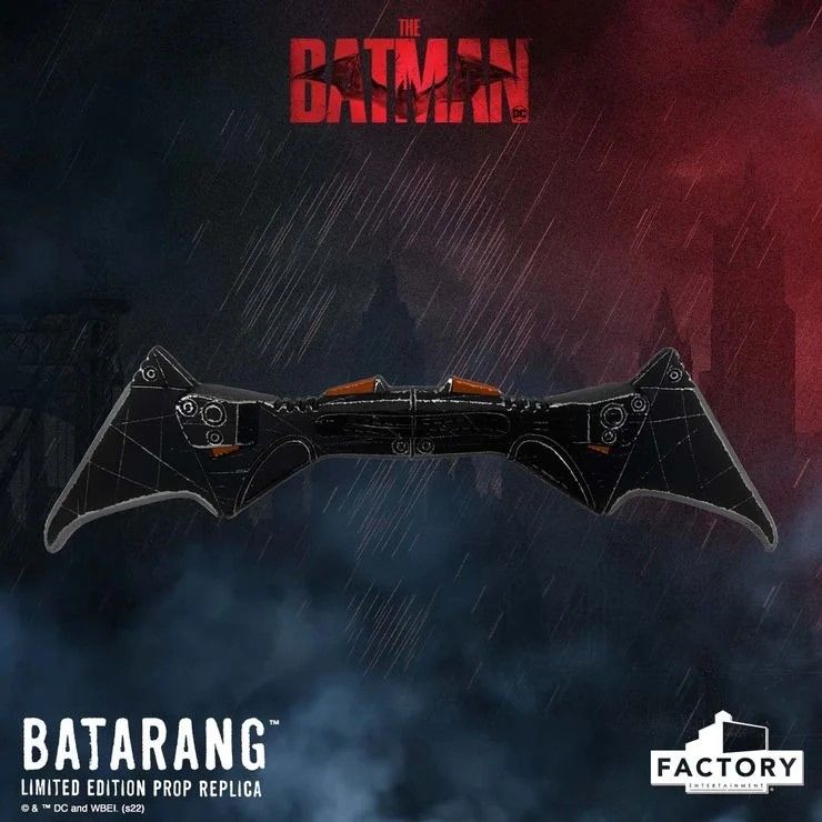 The Batman's Batarang Gets Incredibly Detailed Replica