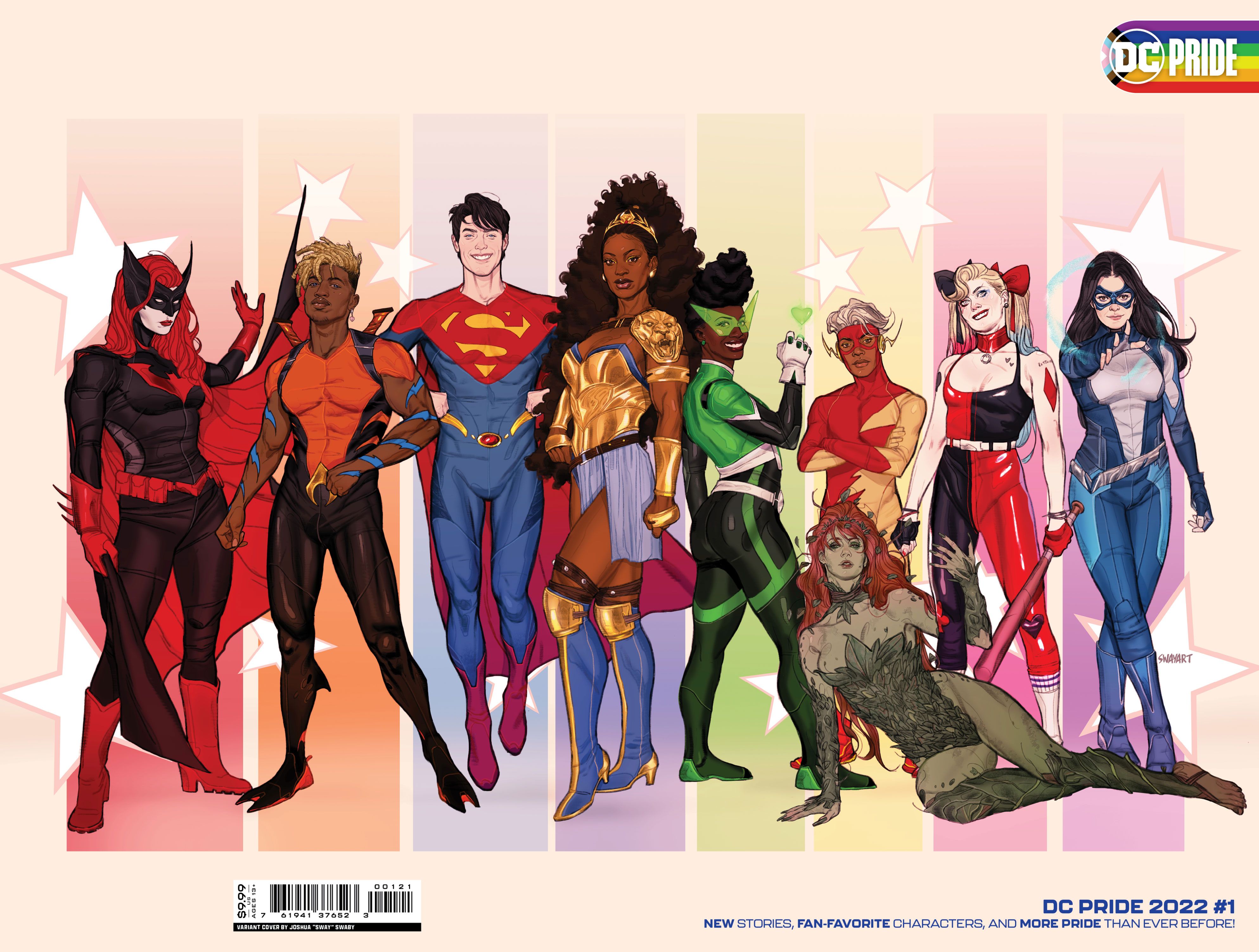 DC Celebrates LGBTQIA+ Heroes With Stunning DC Pride 2022 Art