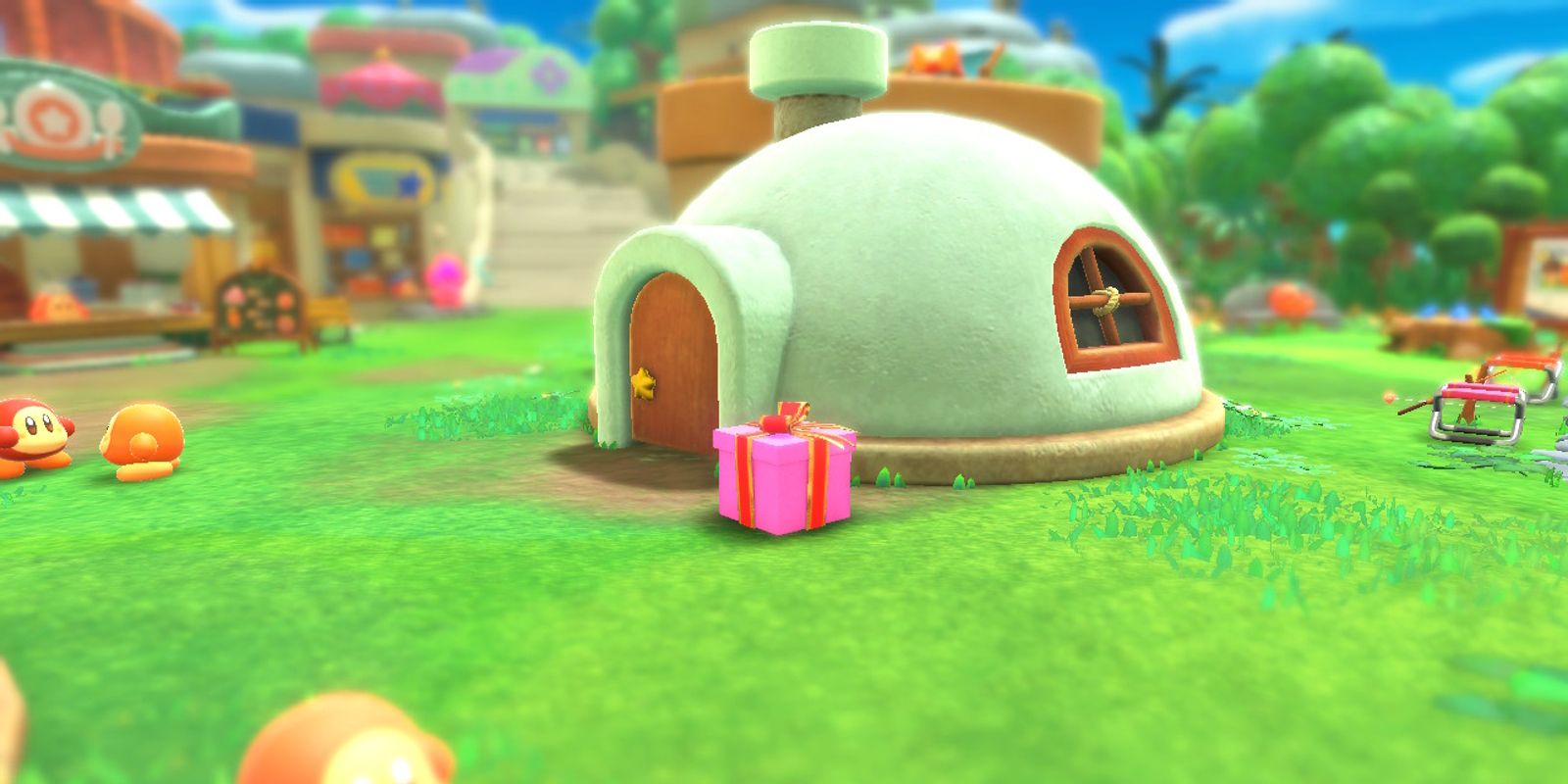 Kirby & The Forgotten Land: Every Present Code In Waddle Dee Town