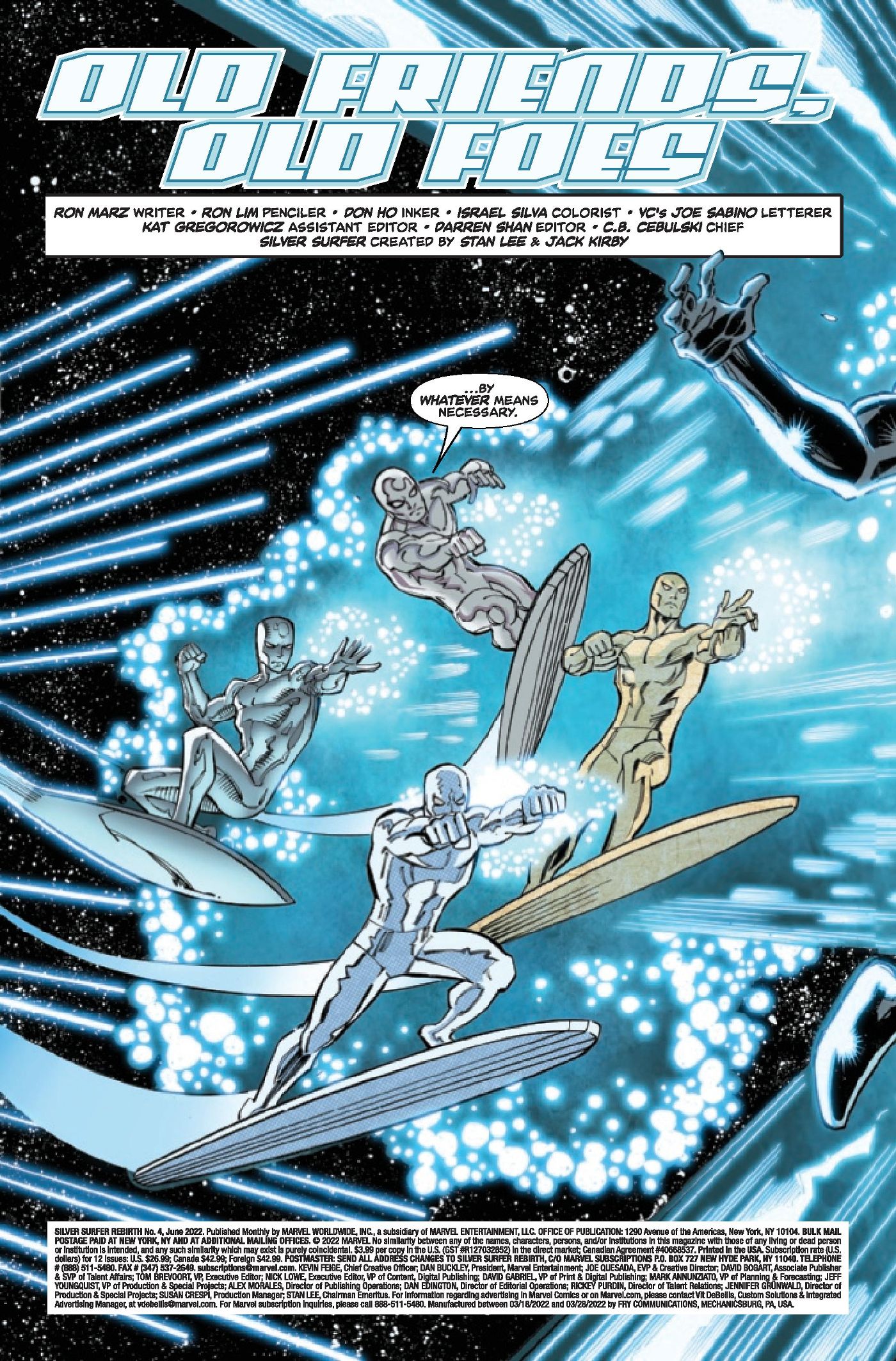 Marvel's Silver Surfer Pays Homage to Its Legendary Artists