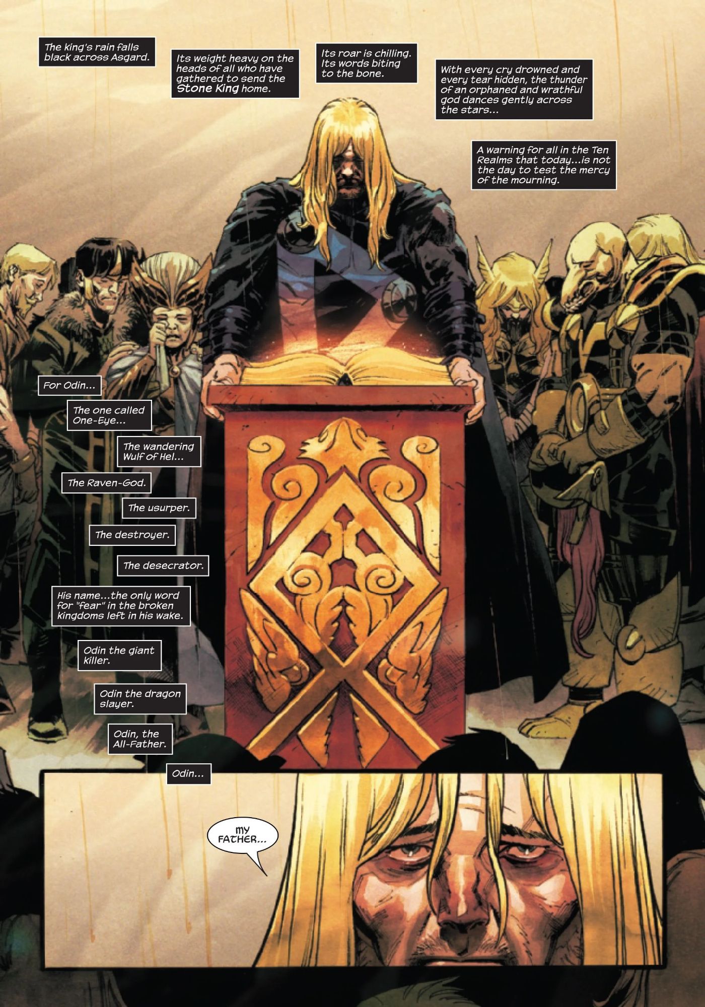 Three Thors Face Gorr the God Butcher In New Marvel Comics Look