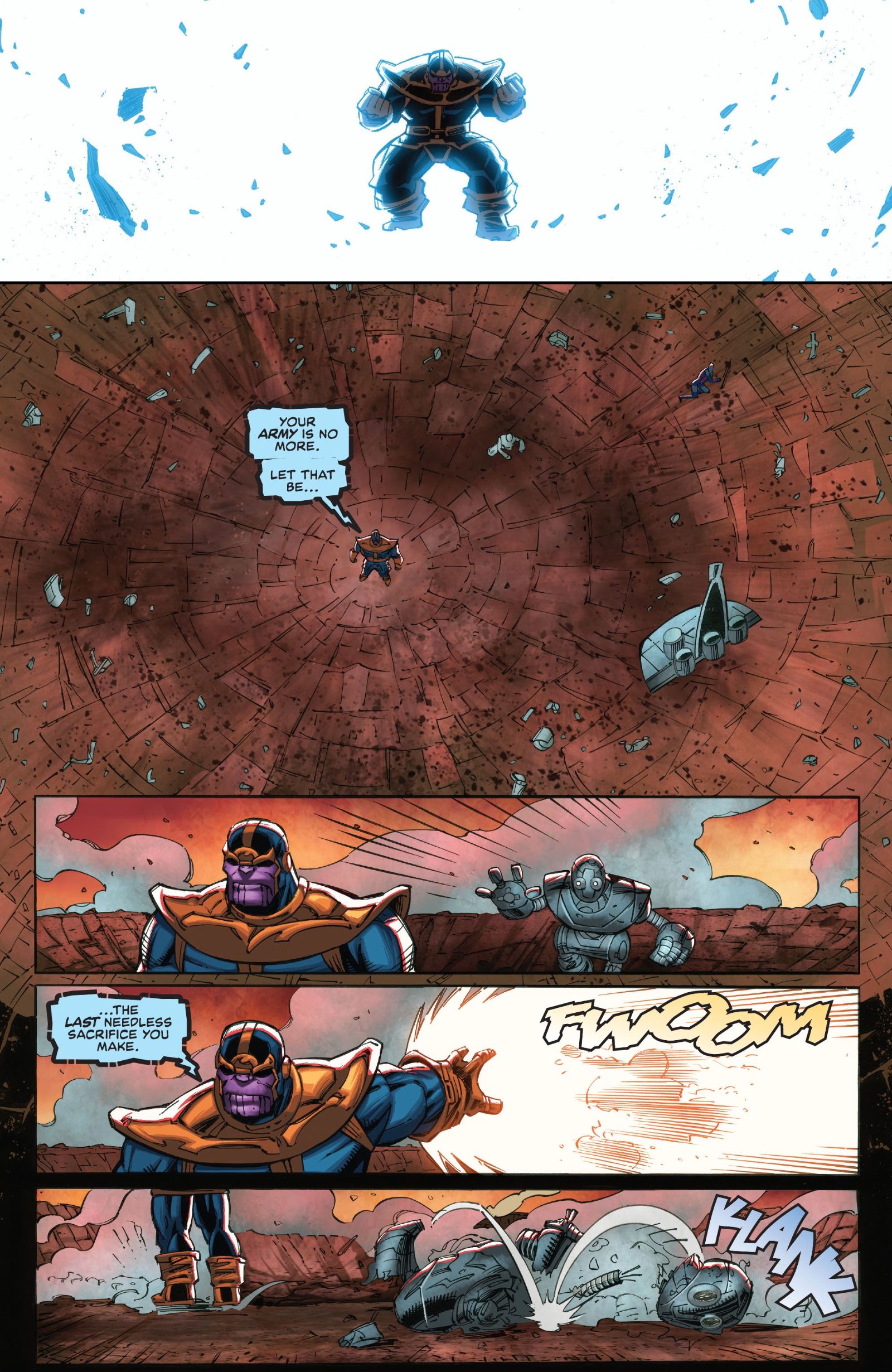 Marvel Reminds Fans Thanos Doesn't Need the Infinity Gauntlet