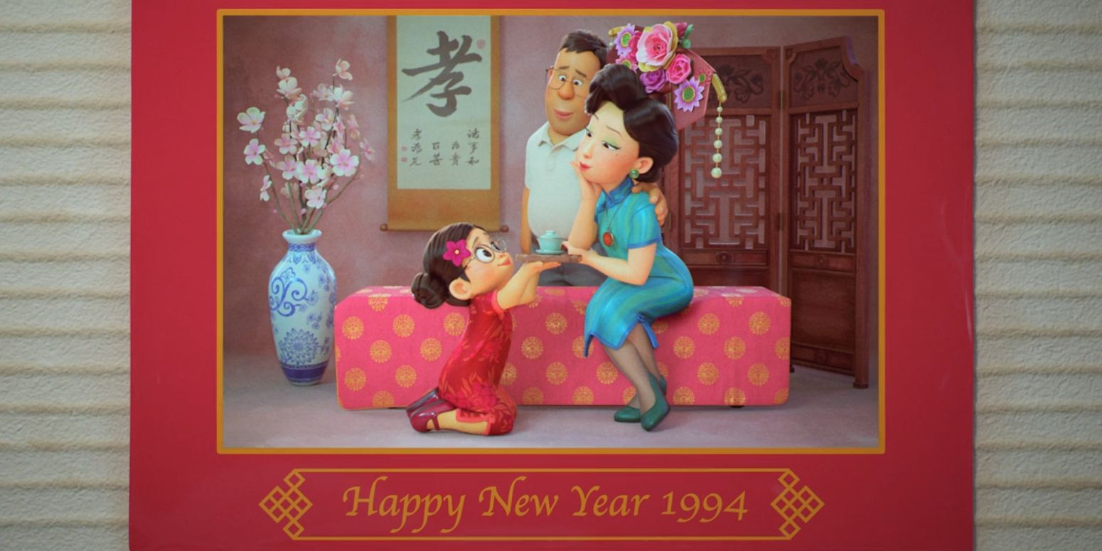 Turning Red Deleted Scene Reveals Cut Heartfelt Mei & Ming Moment