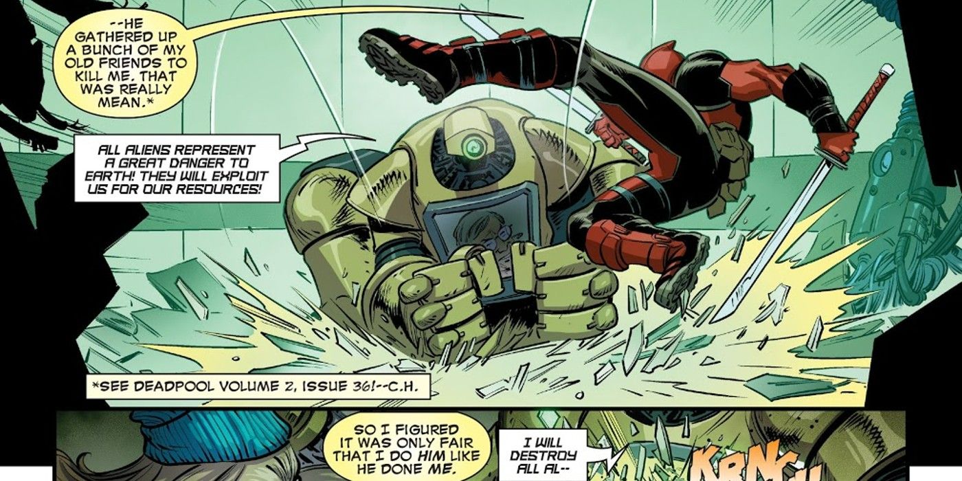 Deadpool Called Out Stephen Hawking Over His Real-Life Views on Aliens