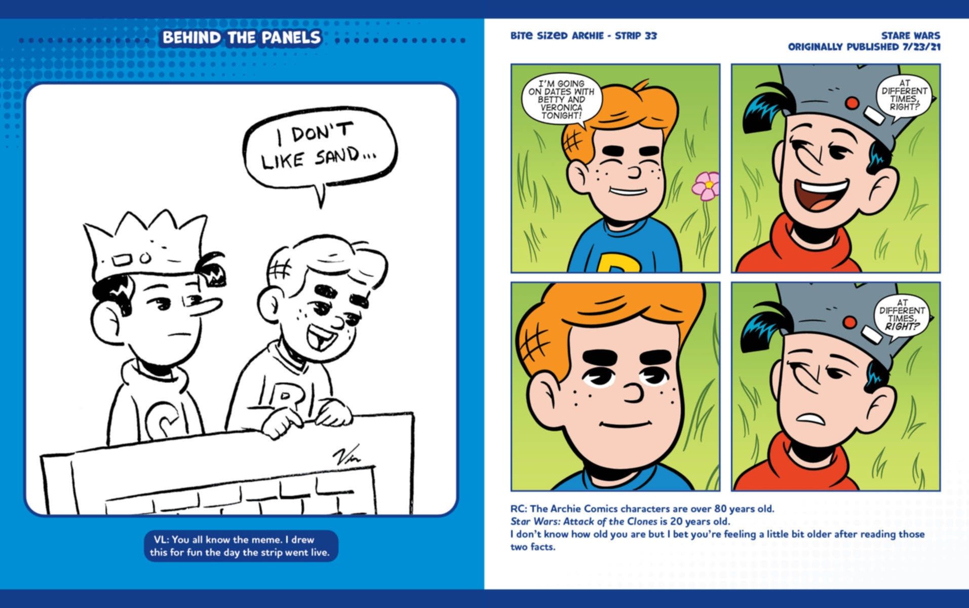 Bite Sized Archie Webcomic Reinvents Riverdale Characters With Meme Humor