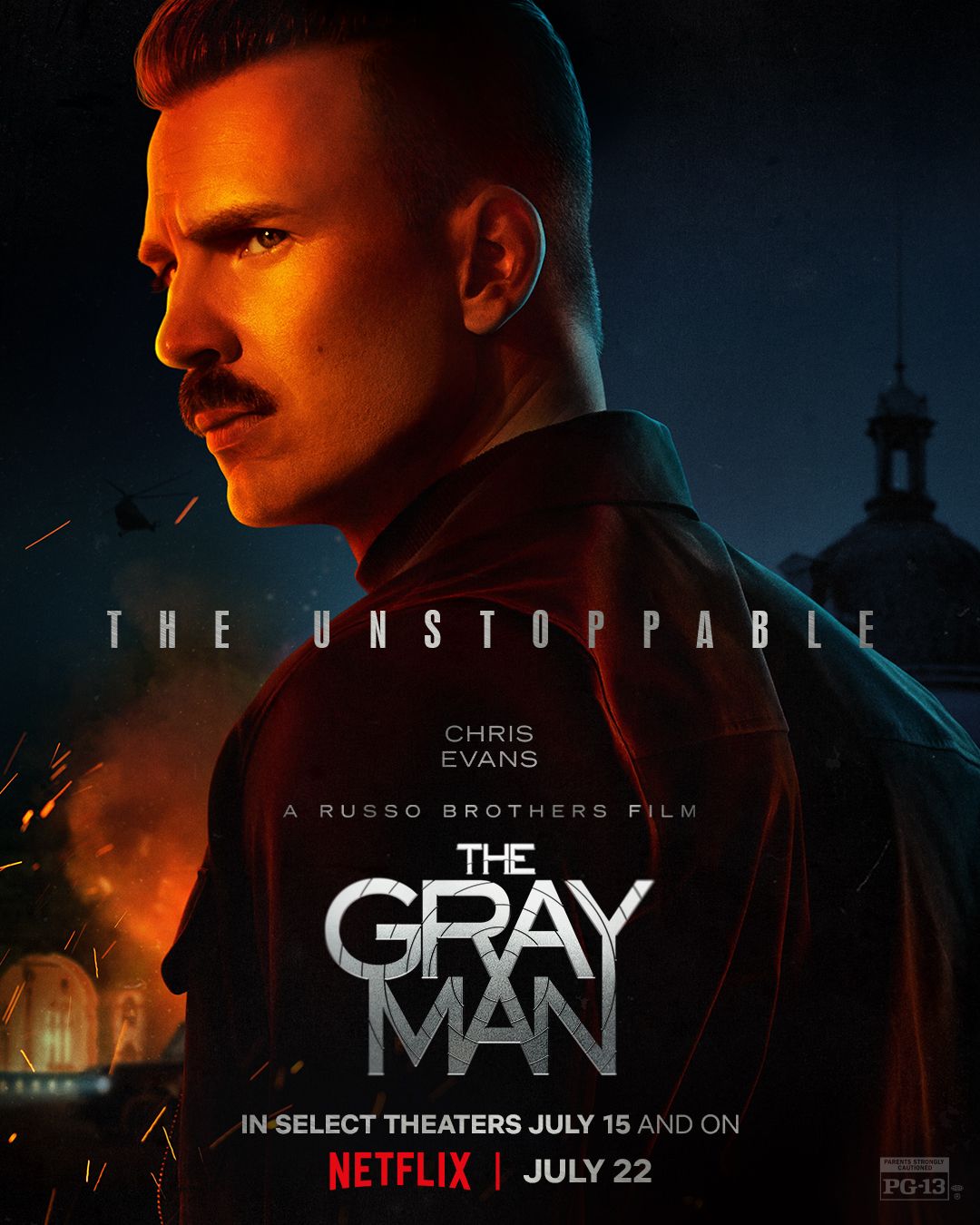 The Gray Man Posters Reveal Chris Evans & Ryan Gosling Character Details