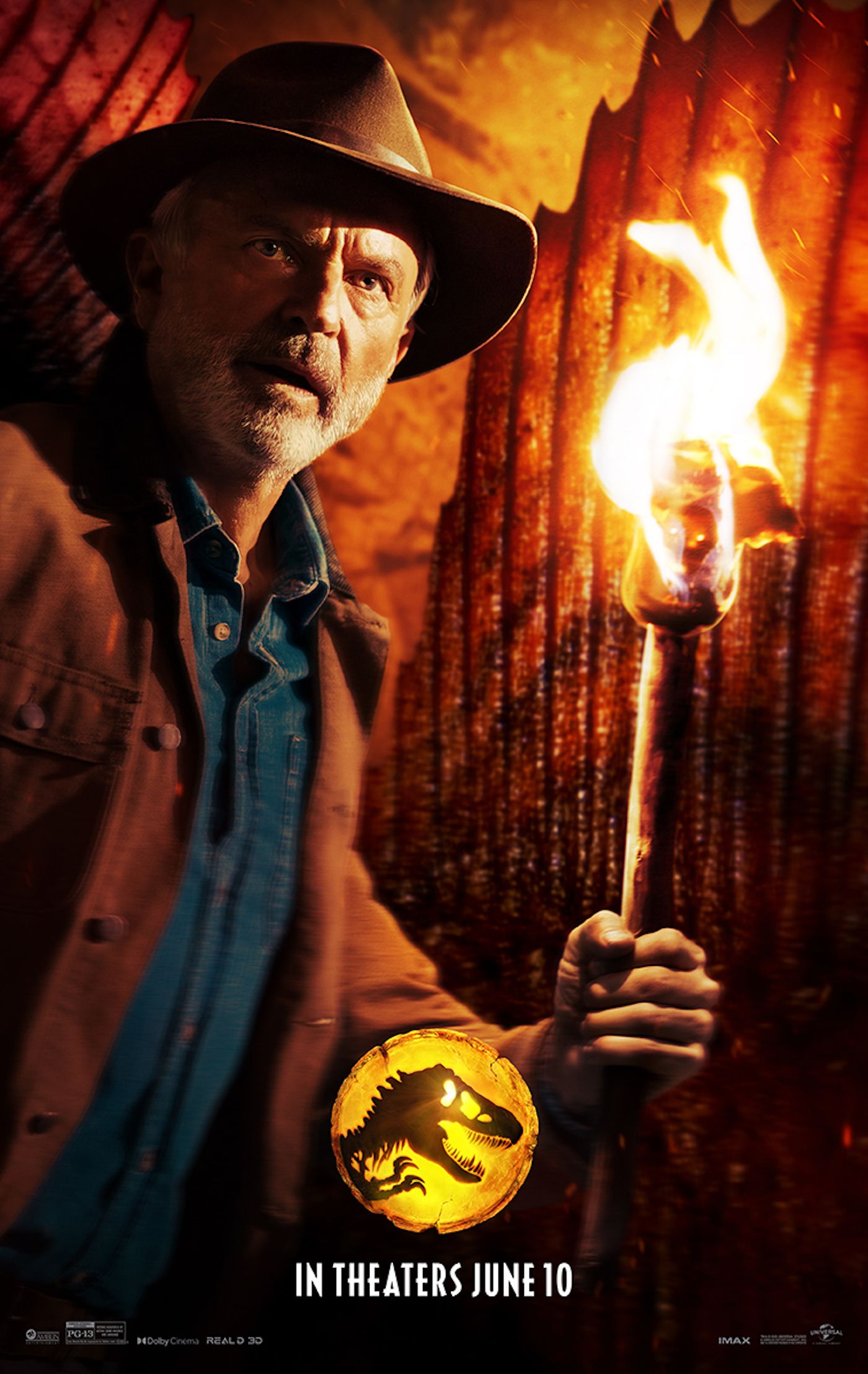 Chris Pratt Flees Angry Dinos In New Jurassic World Dominion Posters