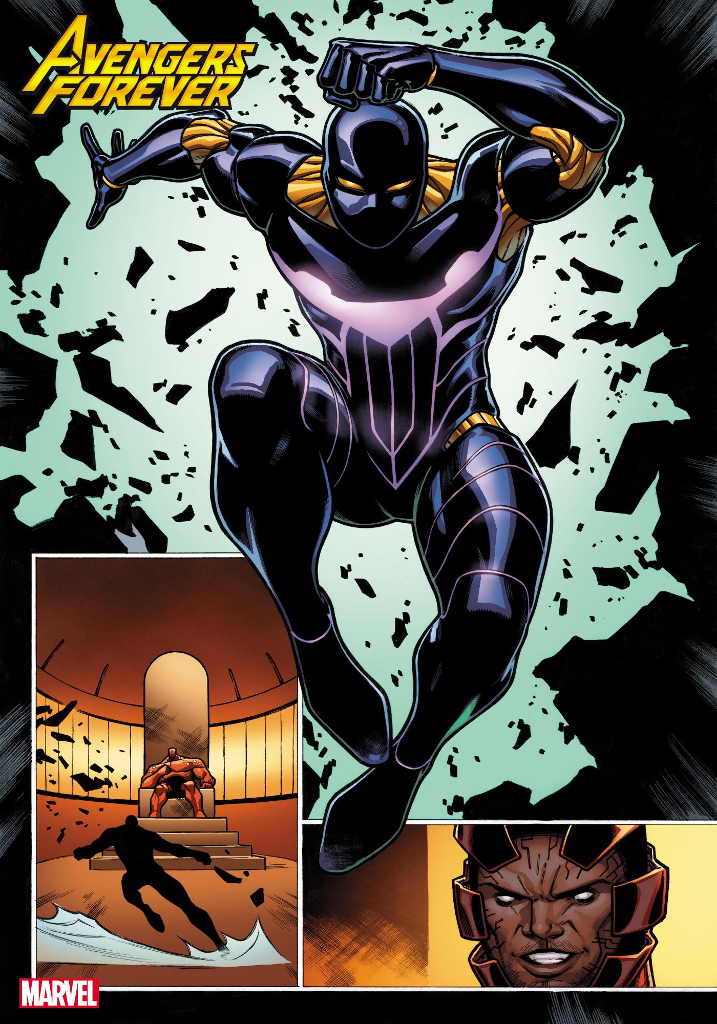 Marvel's New Black Panther "Vibranium Man" Has Superman-Like Origin