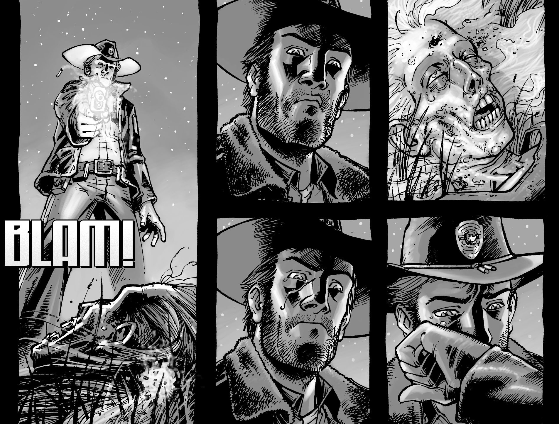 Walking Dead: Rick's Very First Zombie Kill Set Up Negan's Final Fate