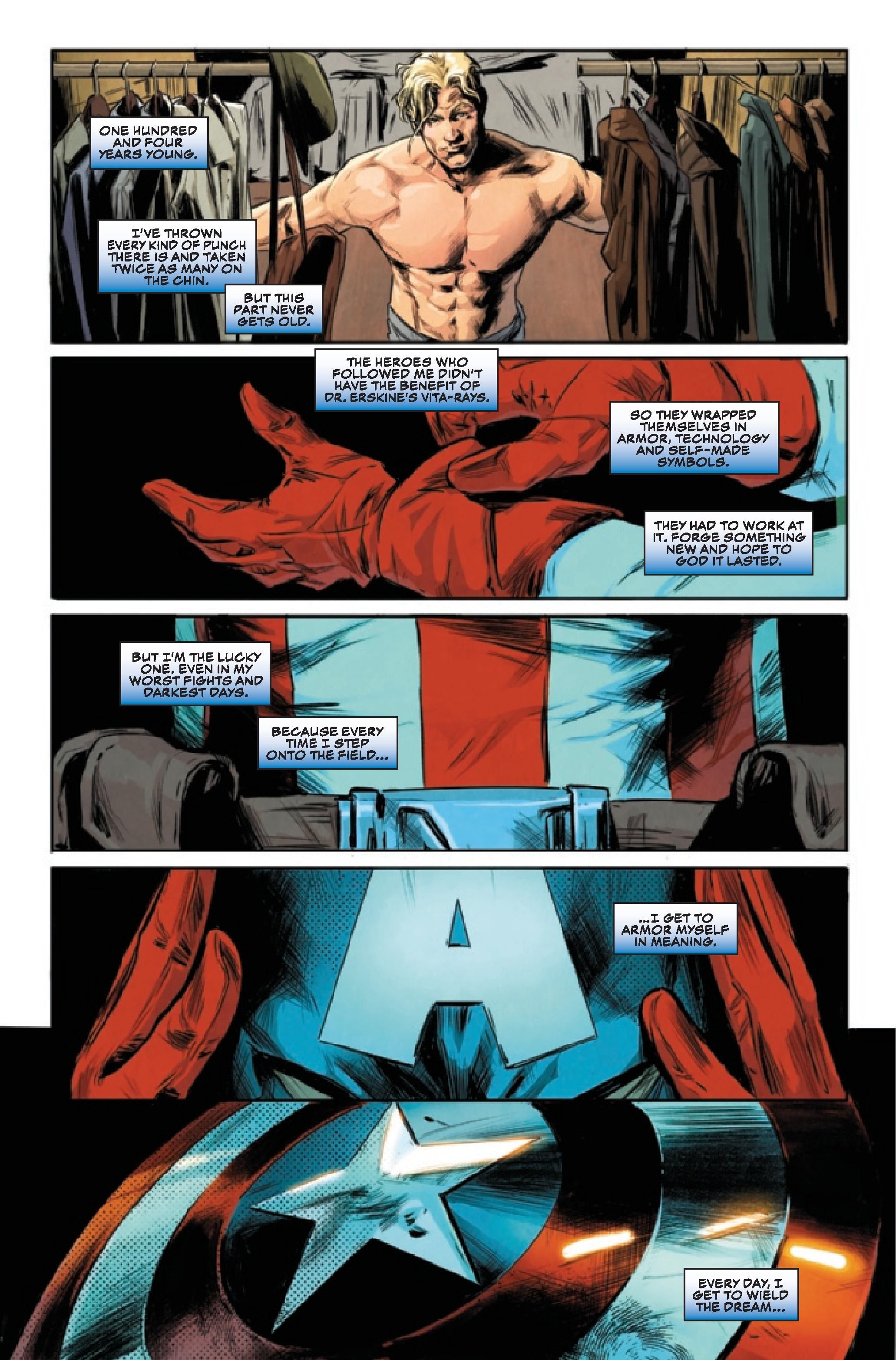 Captain America Reveals His Favorite Part About Being A Superhero