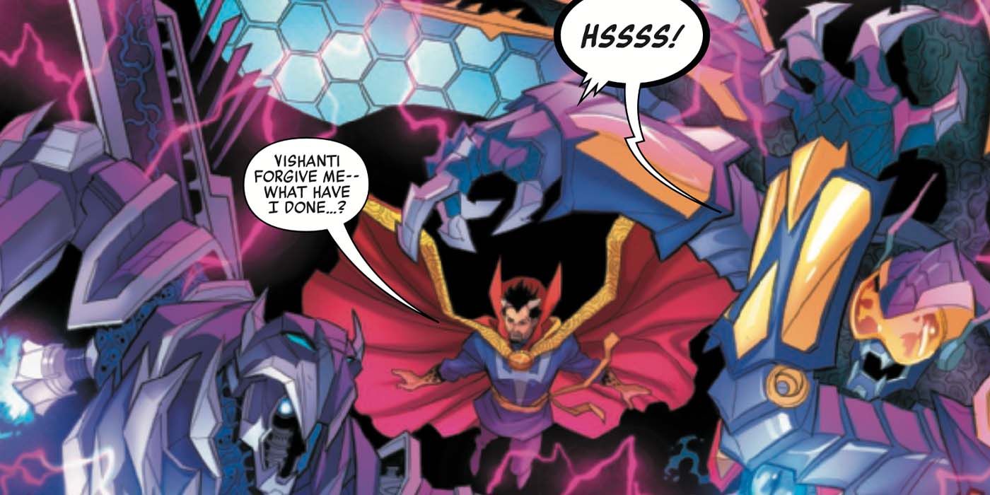 The Avengers' Mechs Just Got A Dangerous Upgrade From Doctor Strange