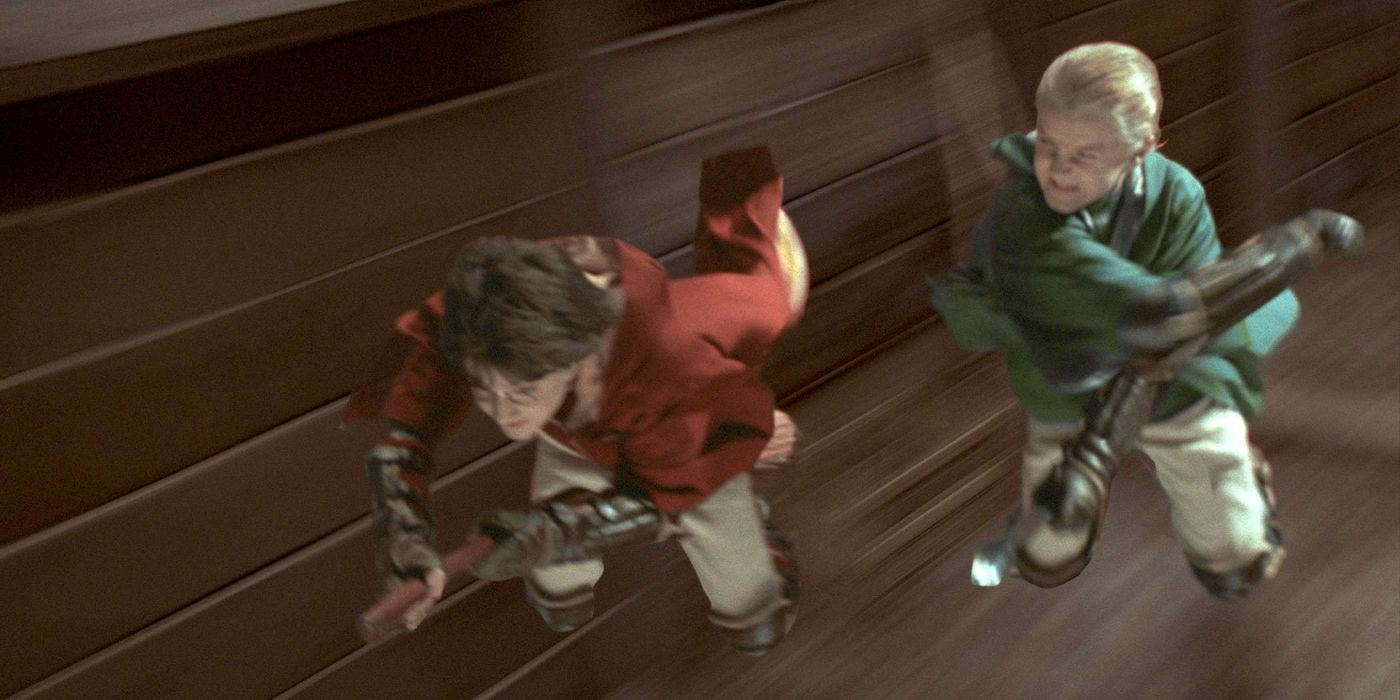 Harry Potter: 10 Behind-The-Scenes Facts About Filming Quidditch