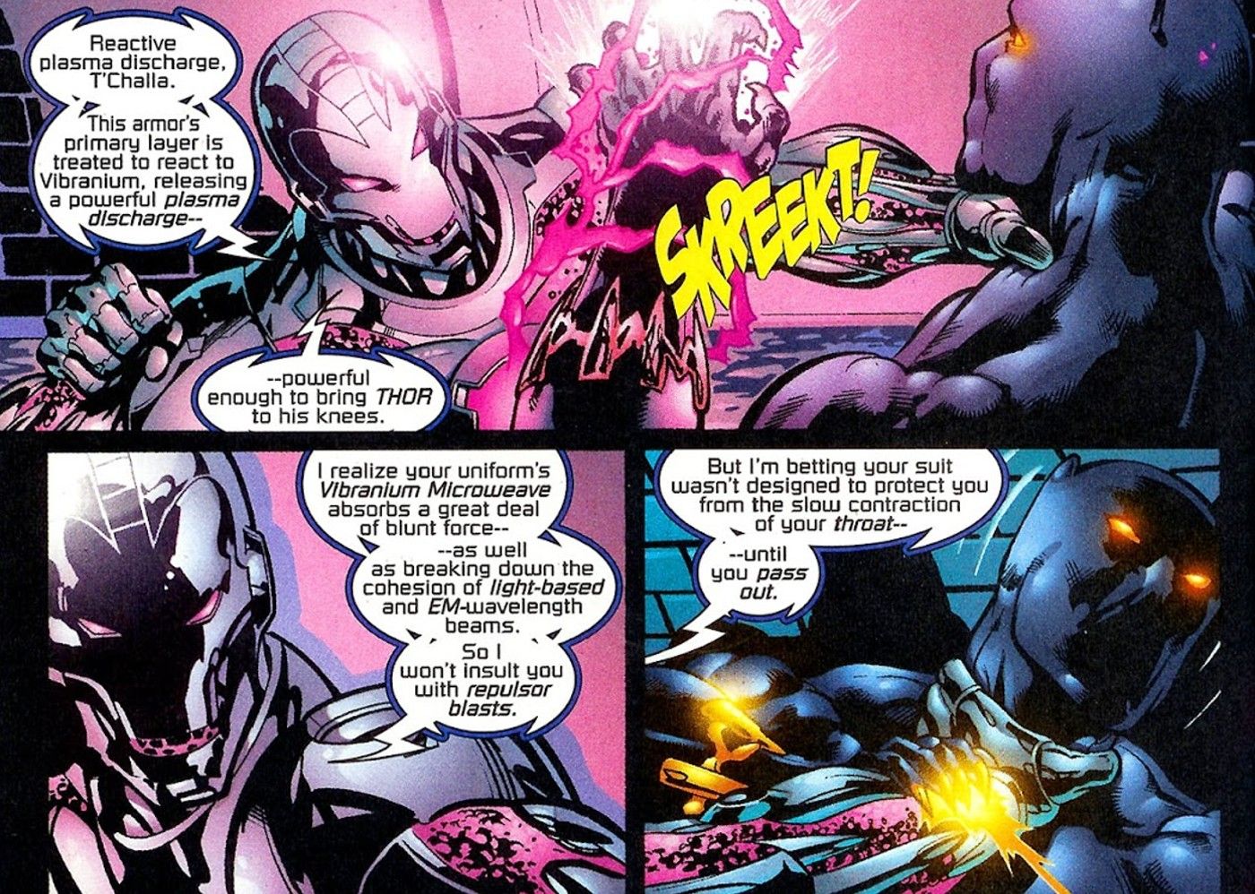 Iron Man's Anti-Black Panther Armor Exposes the Limits of Vibranium