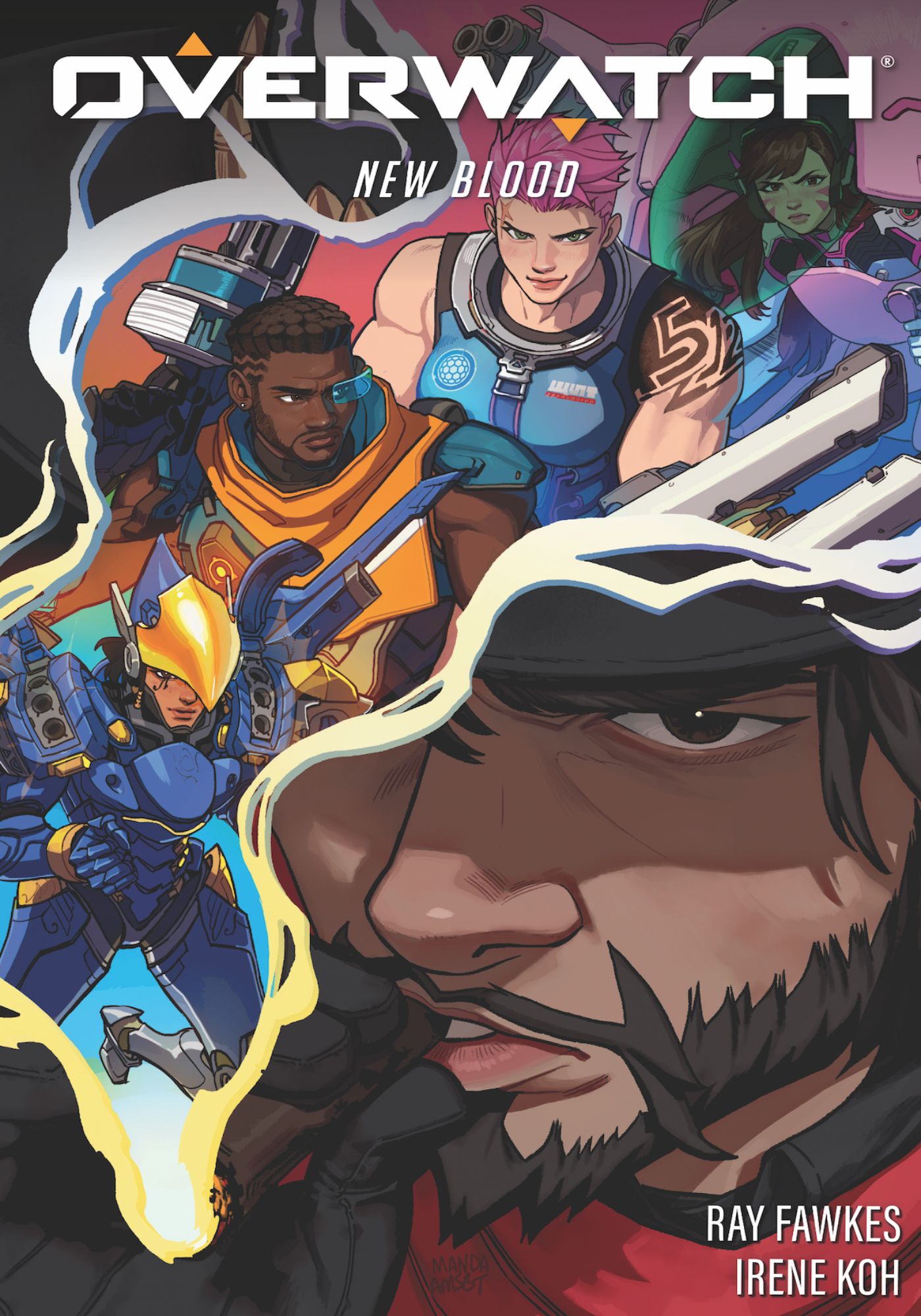 Overwatch: New Blood Hardcover Cover Art Revealed (EXCLUSIVE)