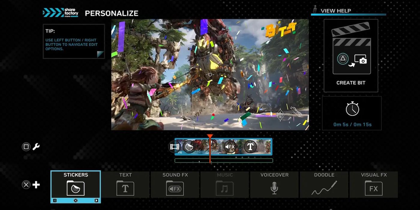 New PS5 Update Adds TikTok-Like Gameplay Editing Features