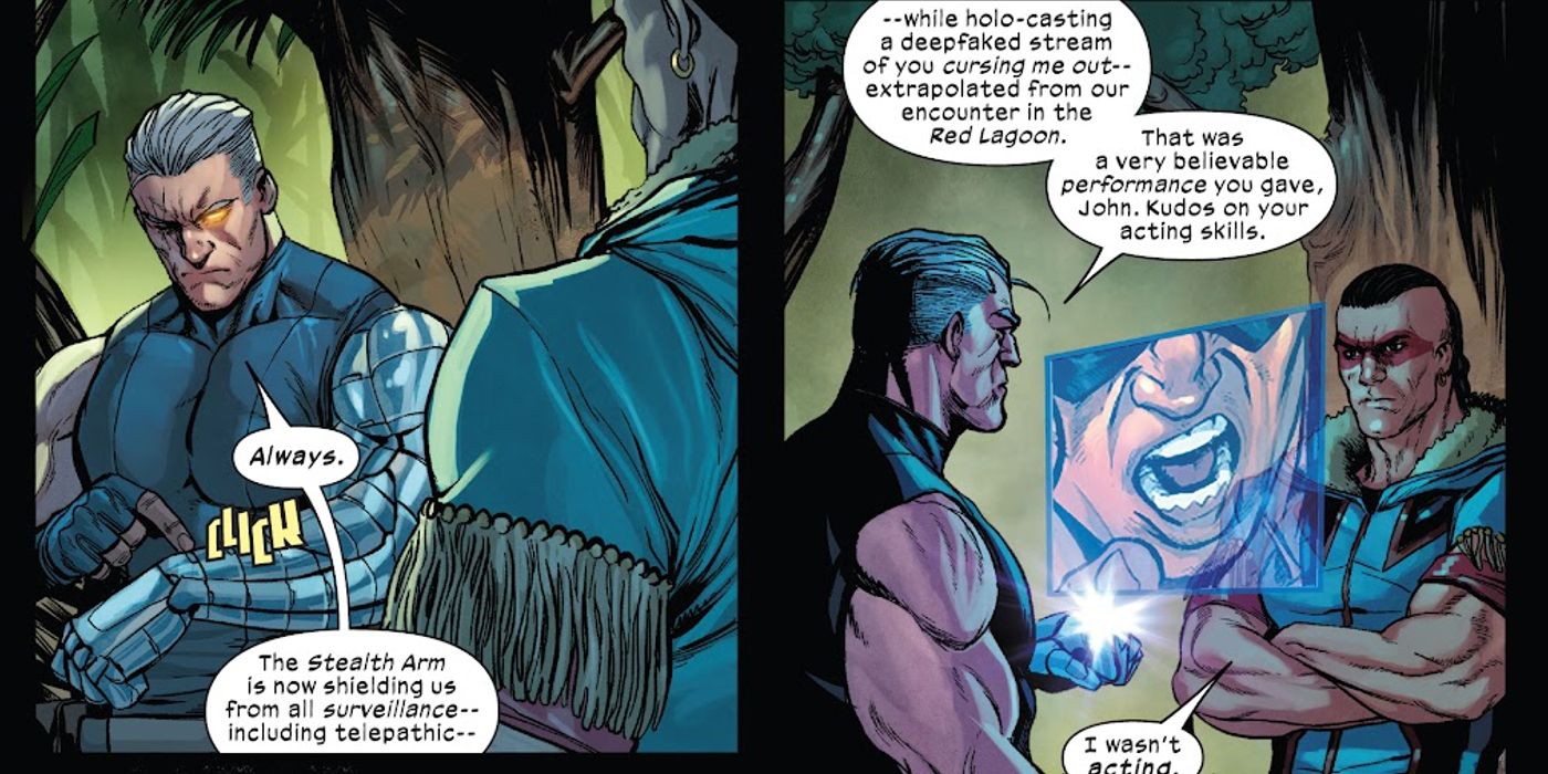 X-Men's Cable Gets A Killer Upgrade To His Arm