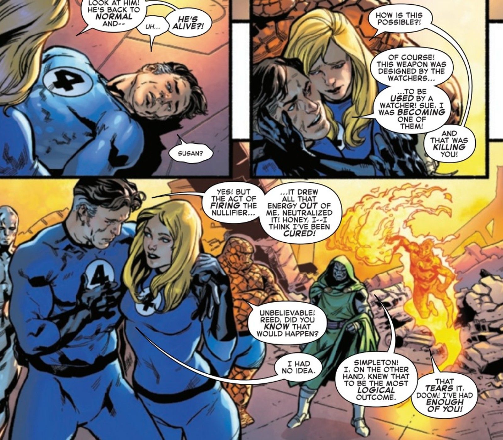 Marvel Explains Why the Ultimate Nullifier Didn't Kill Reed Richards