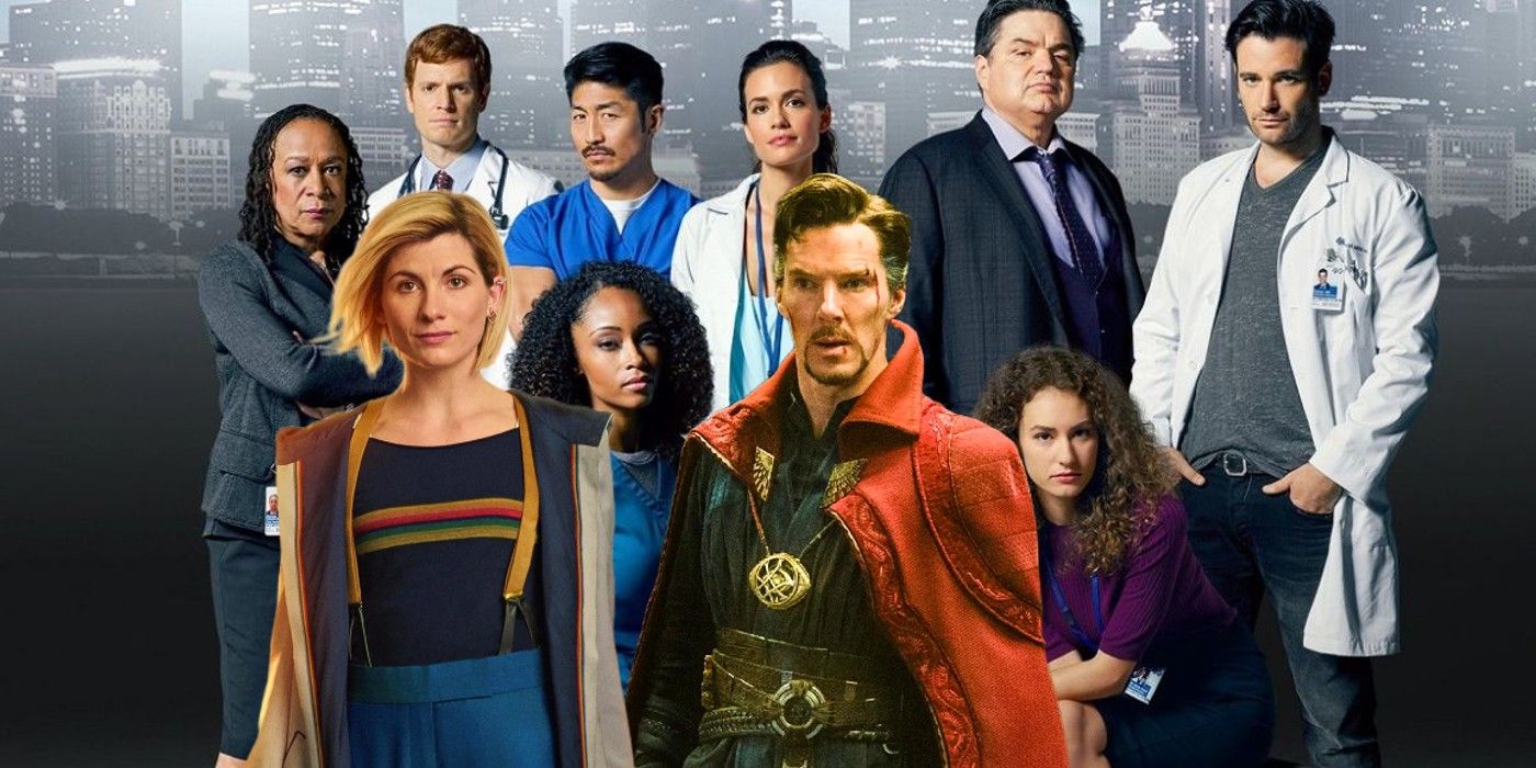 AI Art Imagines Doctor Who Meeting Doctor Strange In Chicago Med