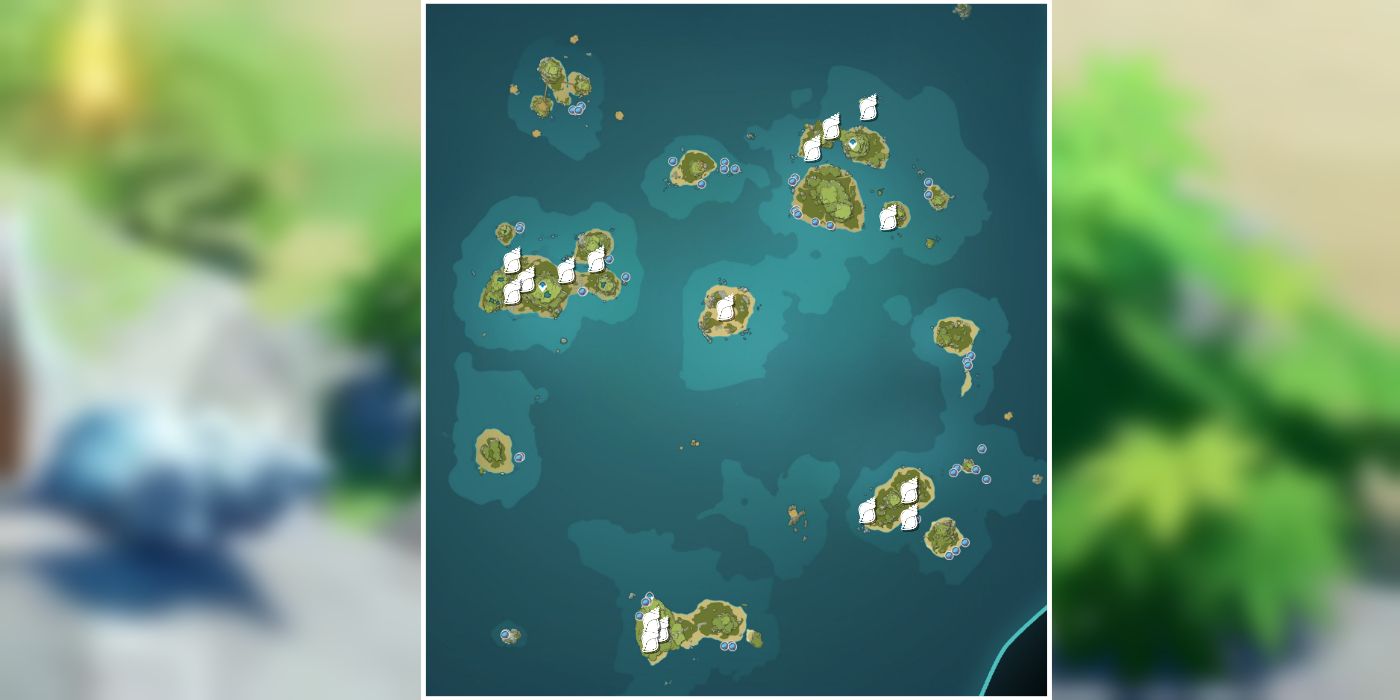 How to Find All Phantasmal Conches in Genshin Impact