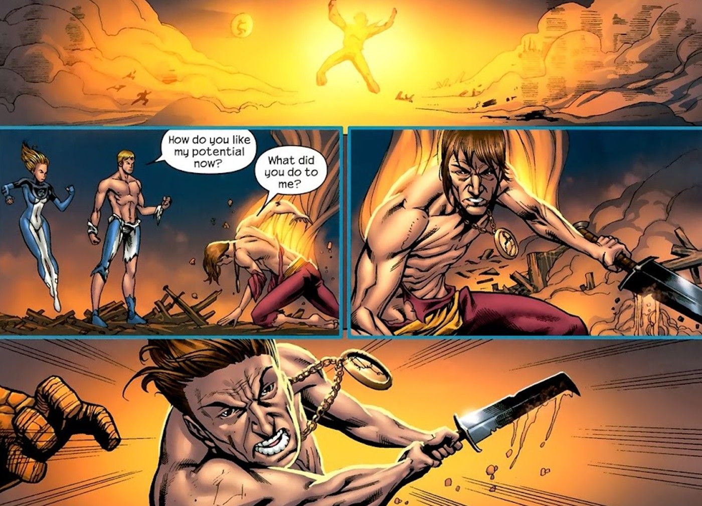 What Doctor Strange's Dormammu Looks Like Under His Flames