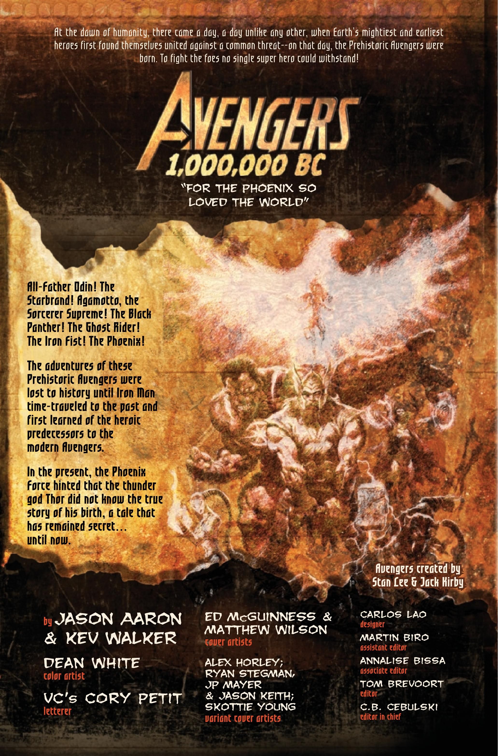 Marvel's Ancient Avengers To Finally Reveal Thor's Secret Phoenix Origin