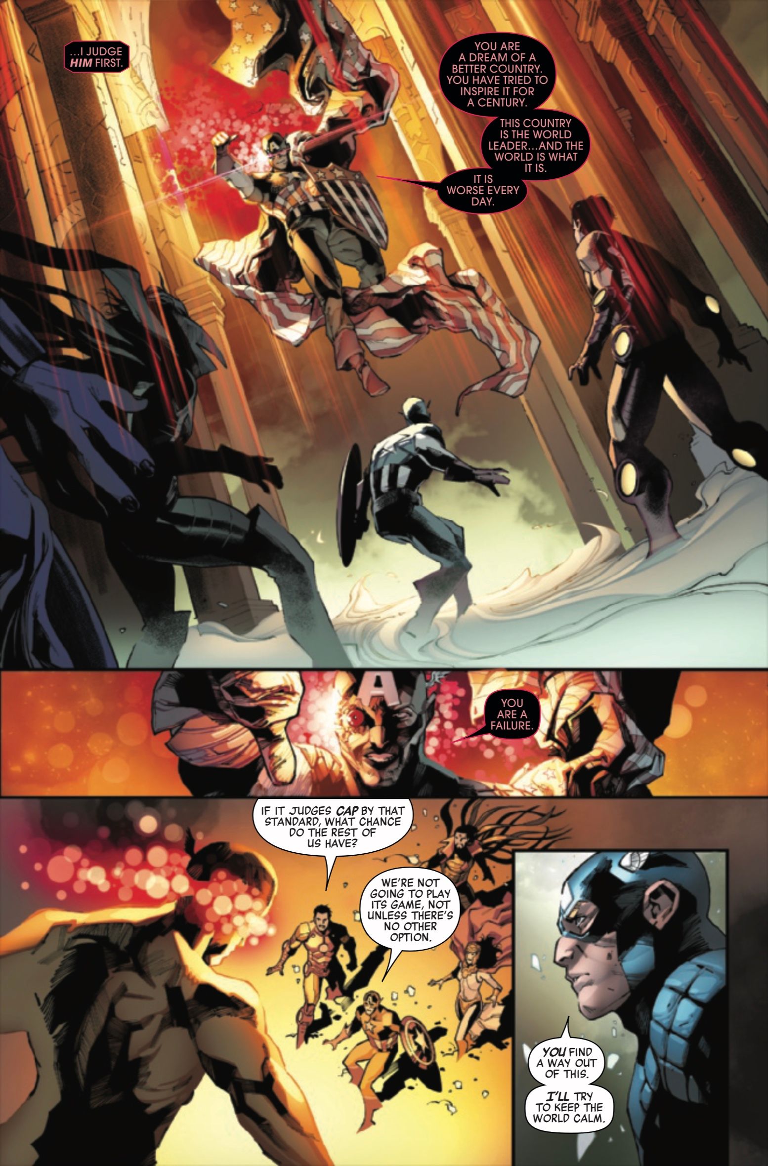 Captain America Officially Declared a Failure by Marvel's New Celestial