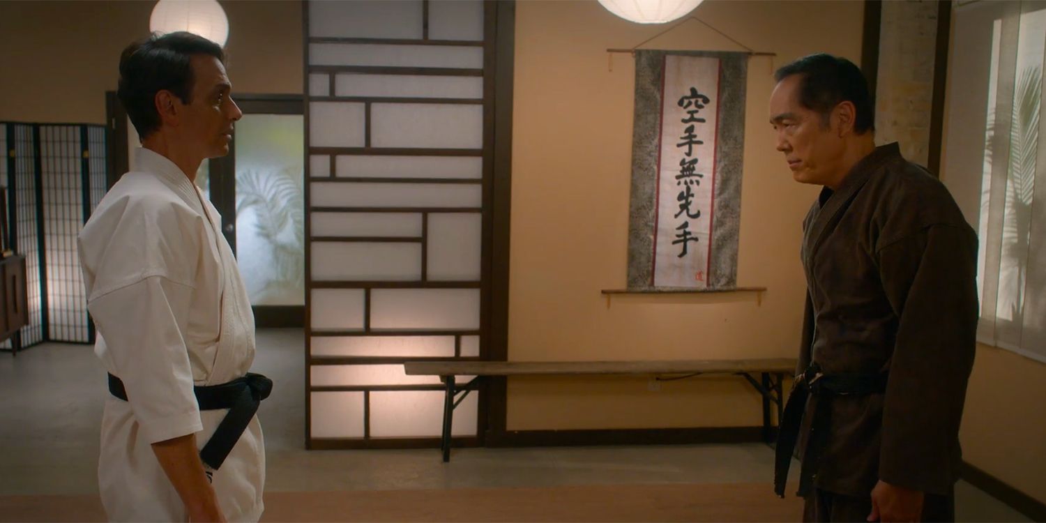 Chozen Shows Daniel "No Mercy" Karate Style In Cobra Kai [EXCLUSIVE CLIP]