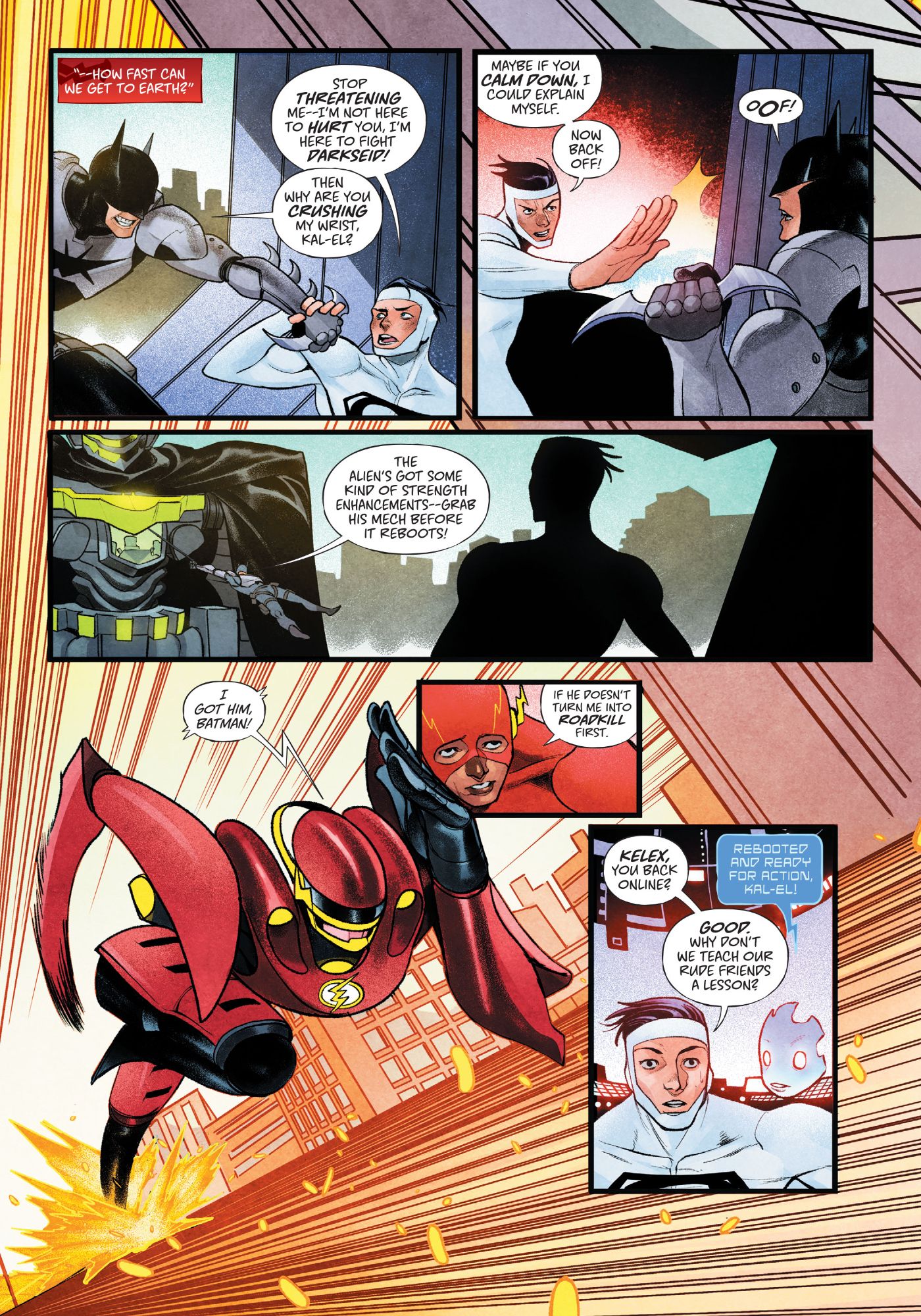 Green Lantern's Giant Ring-Powered Mech is Officially Revealed