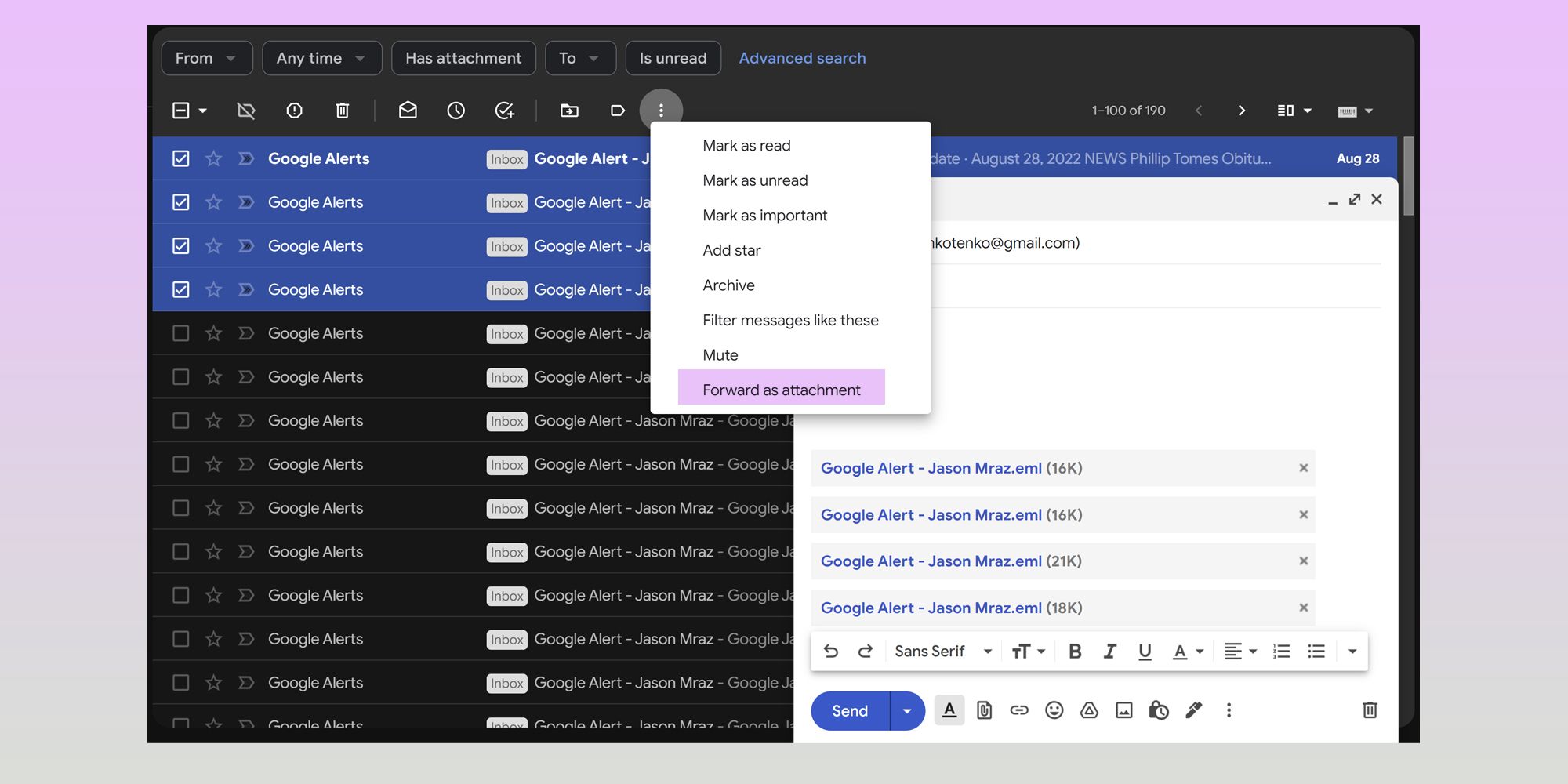 Did You Know You Can Attach An Email To An Email In Gmail Heres How