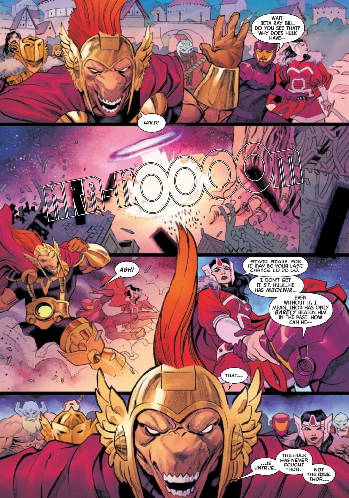 Only Hulk Can Unleash the True Power of Thor's Hammer
