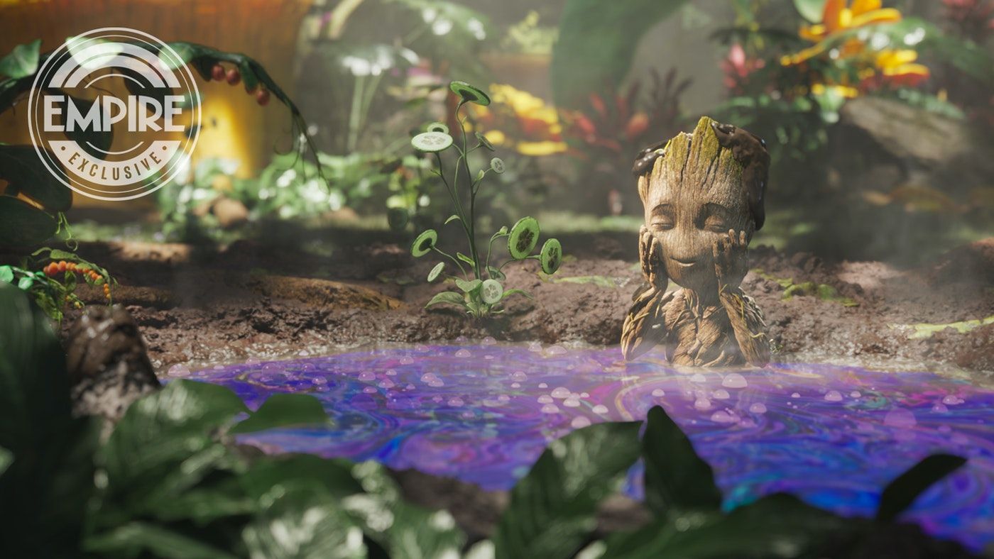 Baby Groot Treats Himself To Spa Day In New I Am Groot Show Image